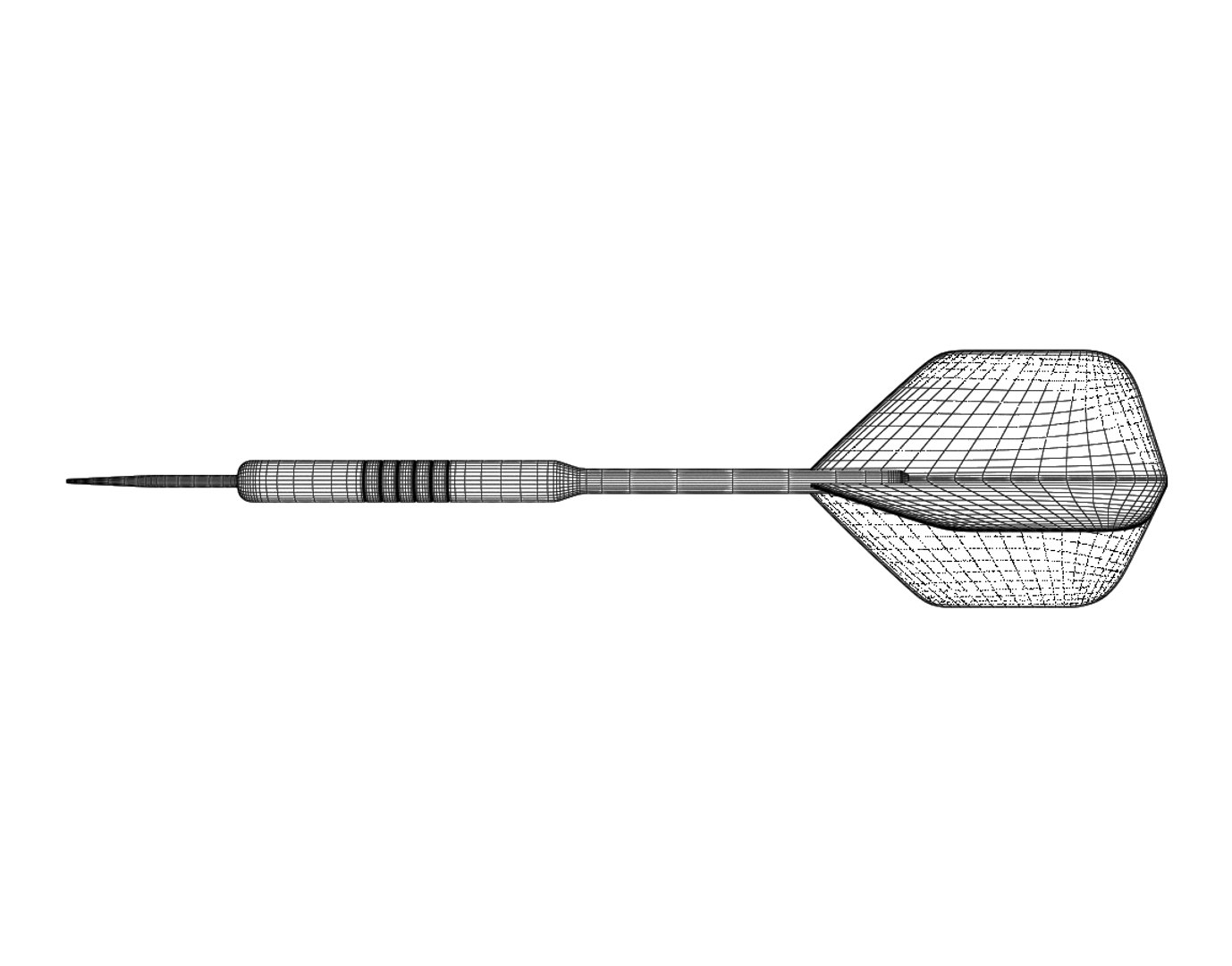 3D Dart Model - TurboSquid 1206119