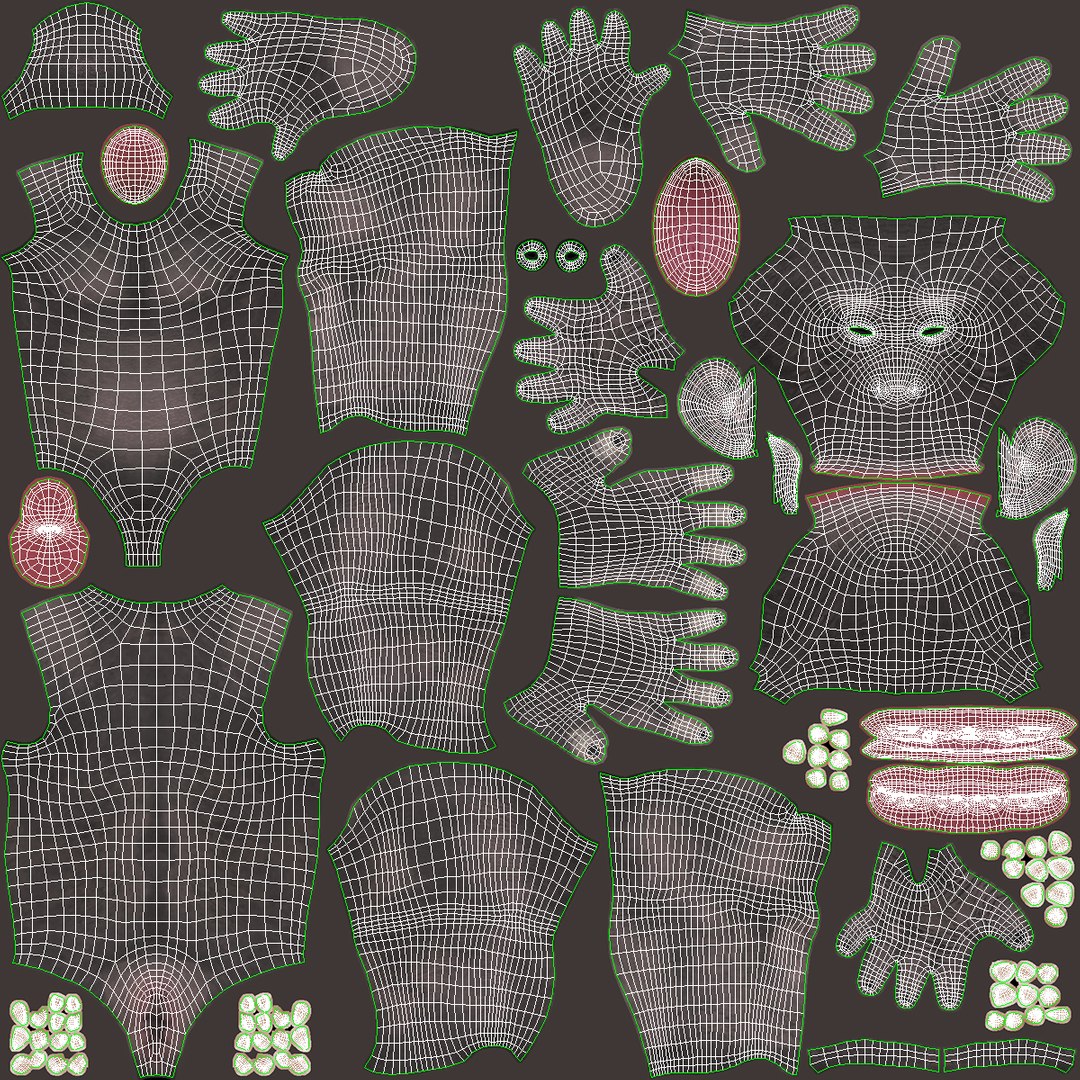 Chimpanzee t-pose dark fur model - TurboSquid 1441047