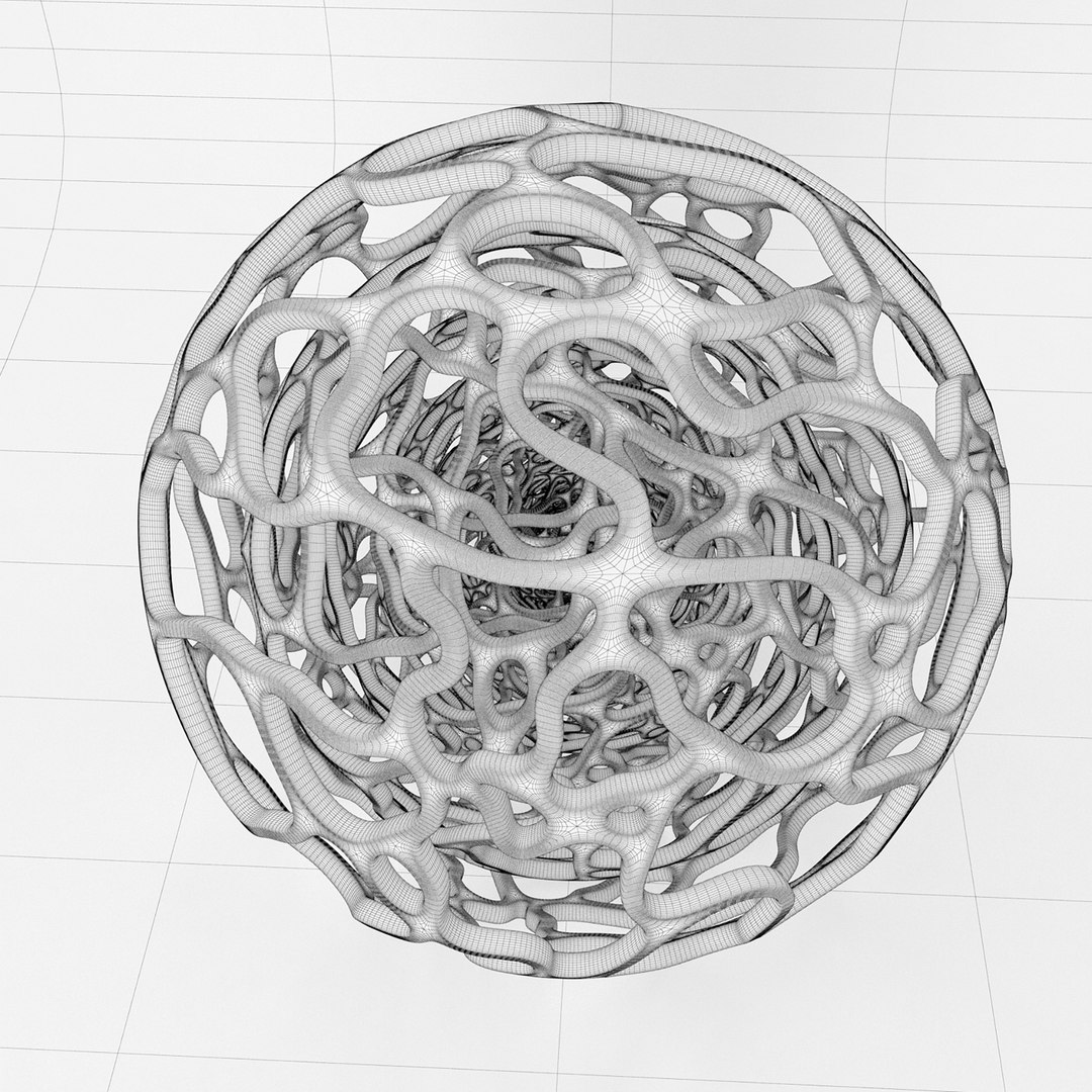 Fractal smooth Sphere 03 3D - TurboSquid 1877038
