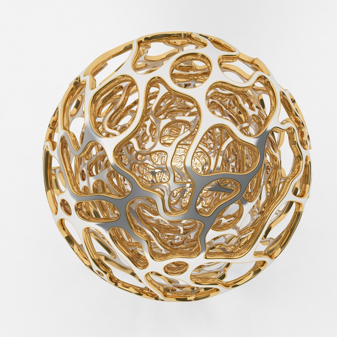 Fractal smooth Sphere 03 3D - TurboSquid 1877038