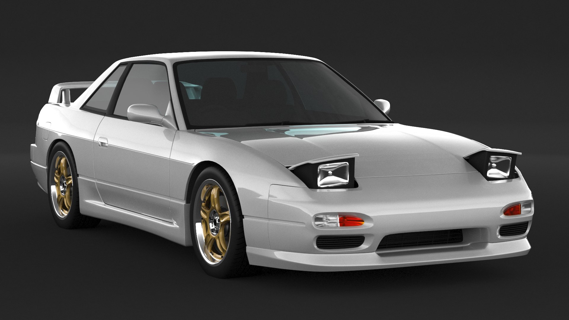 Nissan Silvia S13 3D Model - TurboSquid 1520199