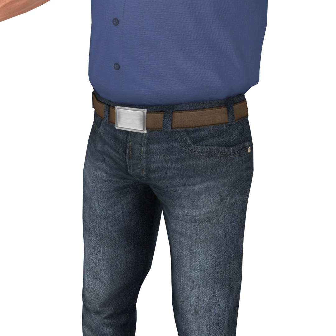 Truck Driver Model - TurboSquid 1353051