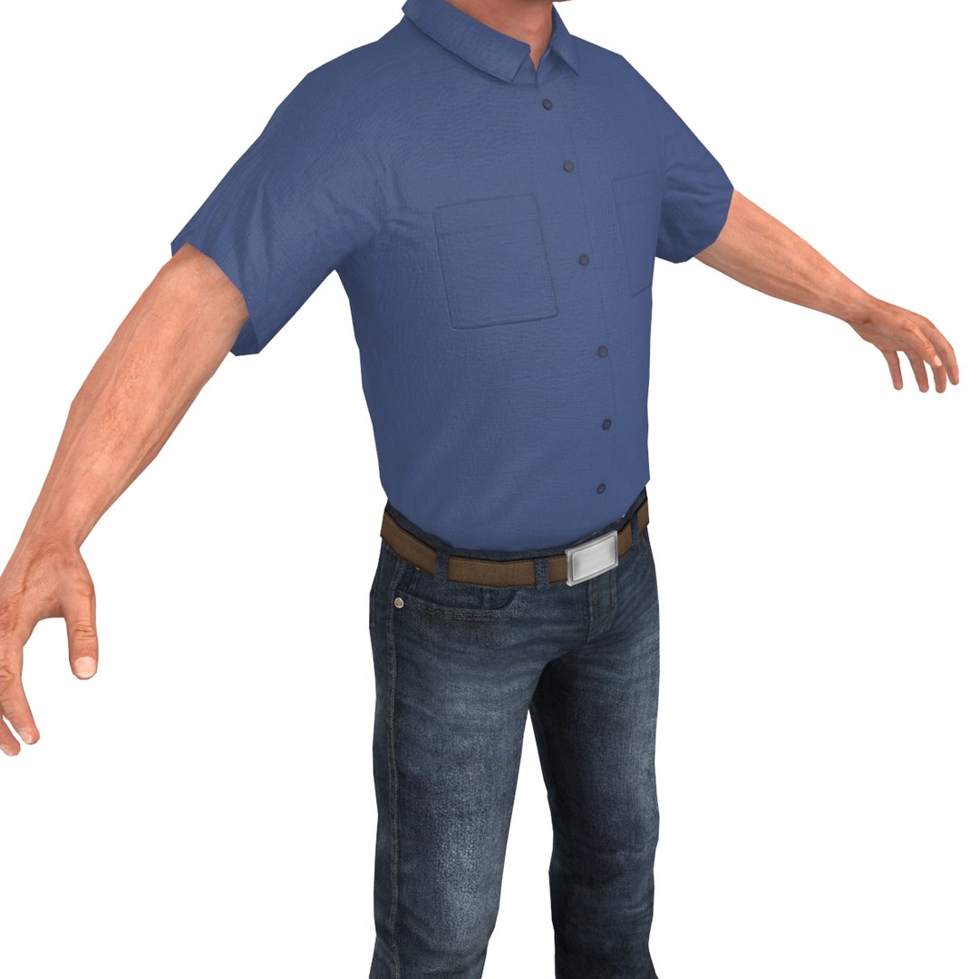 Truck Driver Model - TurboSquid 1353051