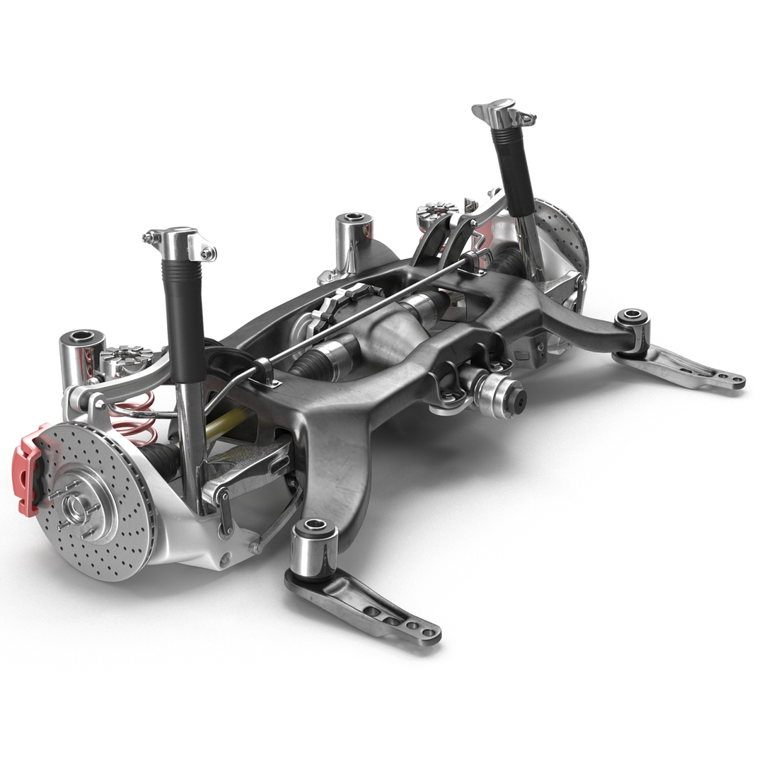 3dsmax sedan axle 2