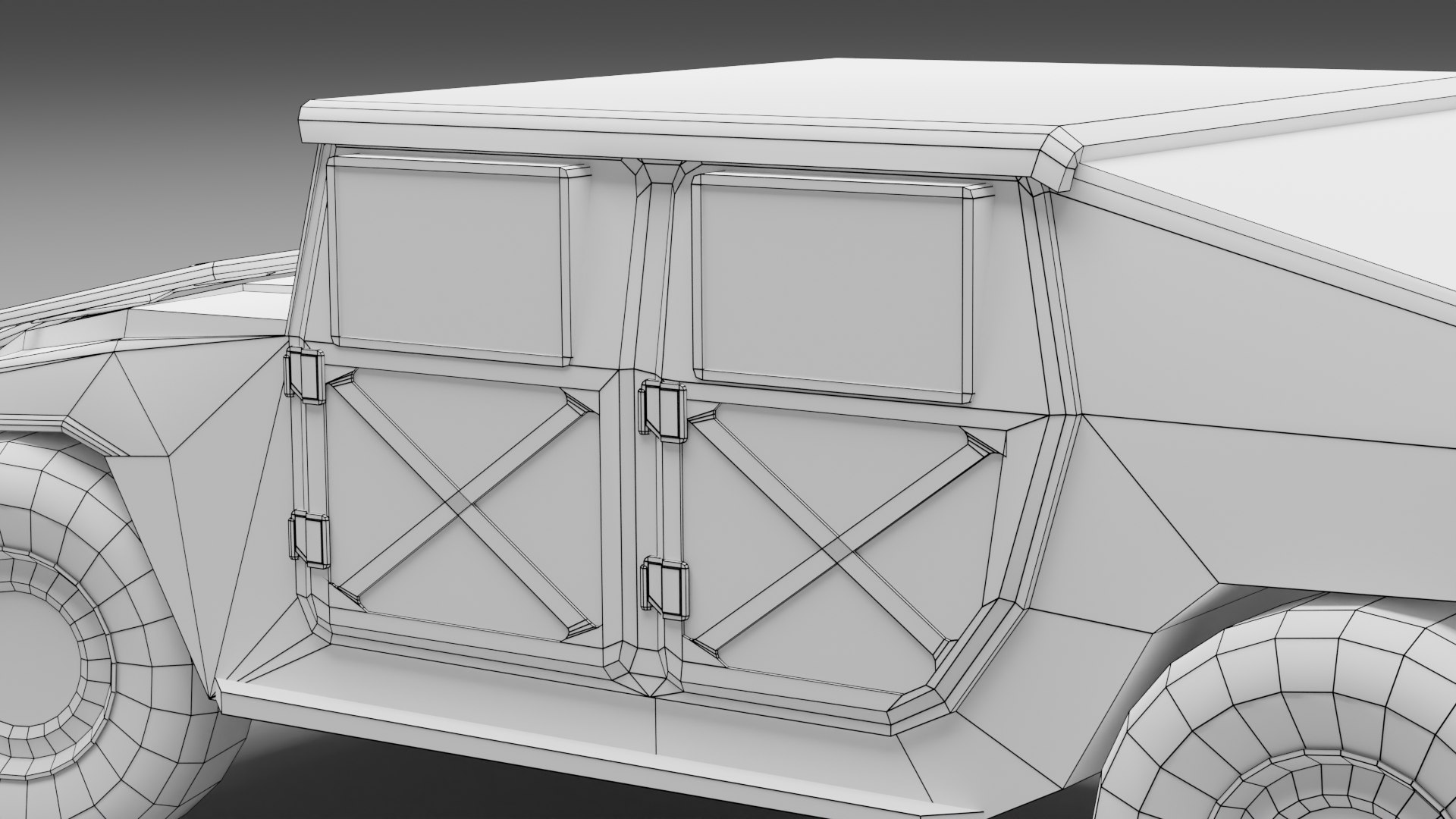 Humvee 3D Model - TurboSquid 1997093