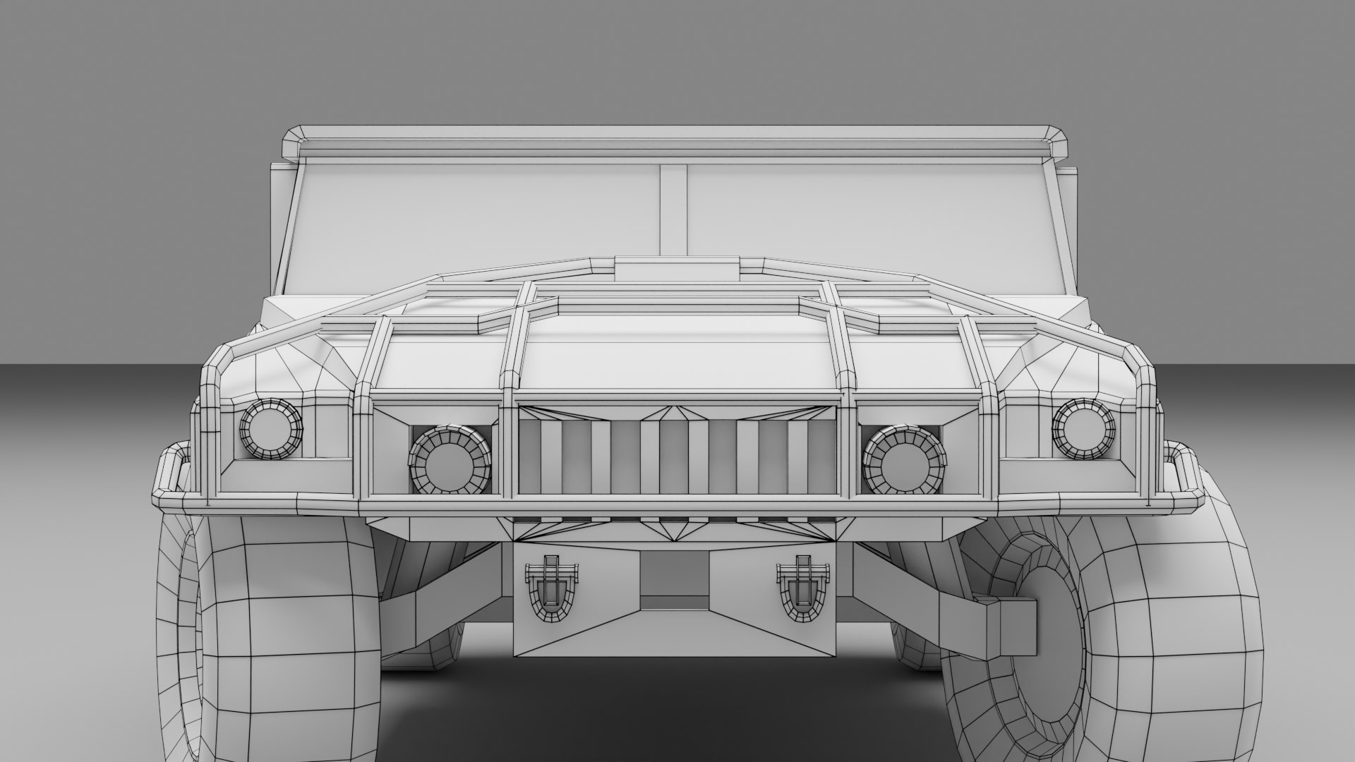 Humvee 3D Model - TurboSquid 1997093
