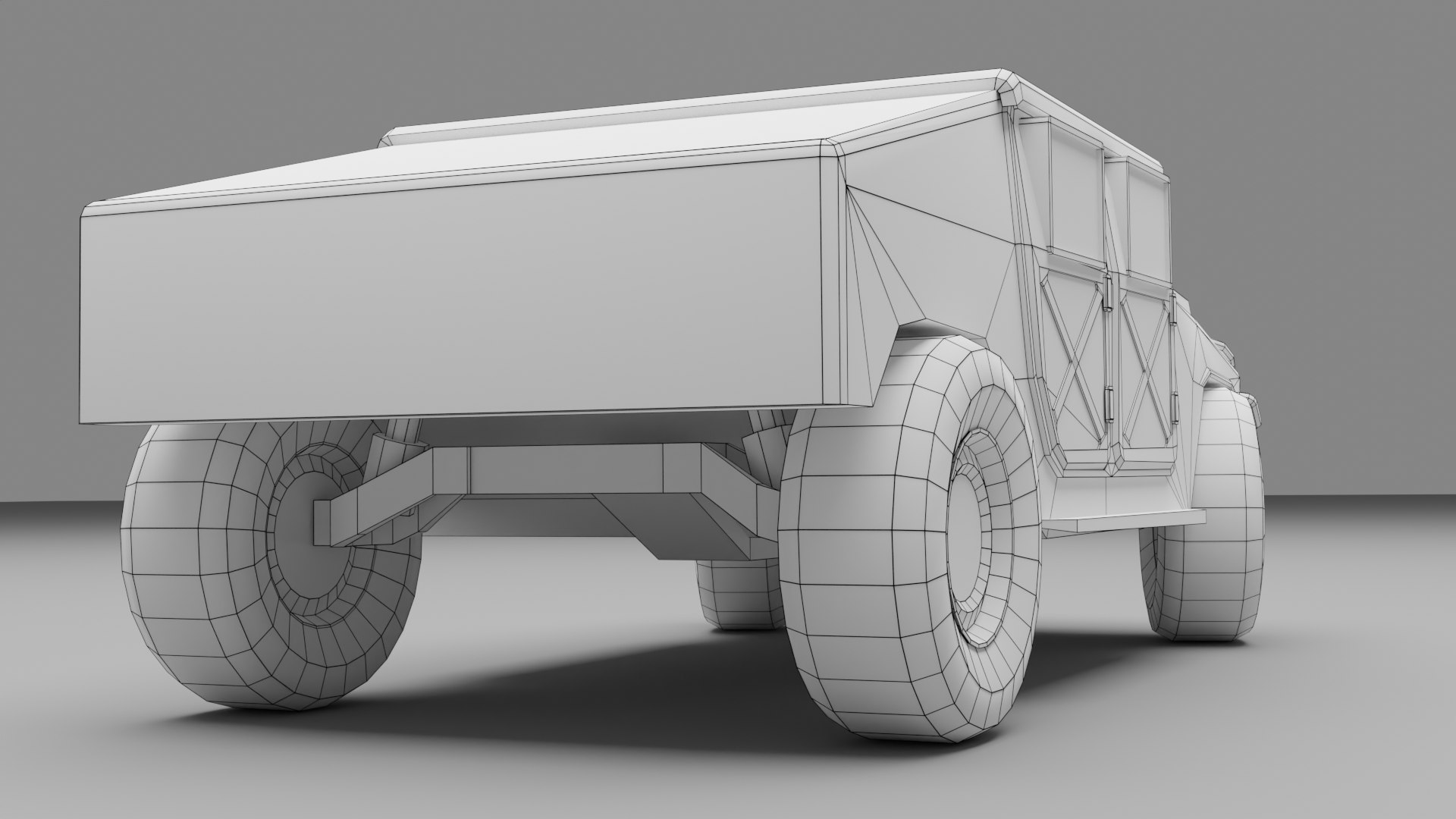Humvee 3D Model - TurboSquid 1997093