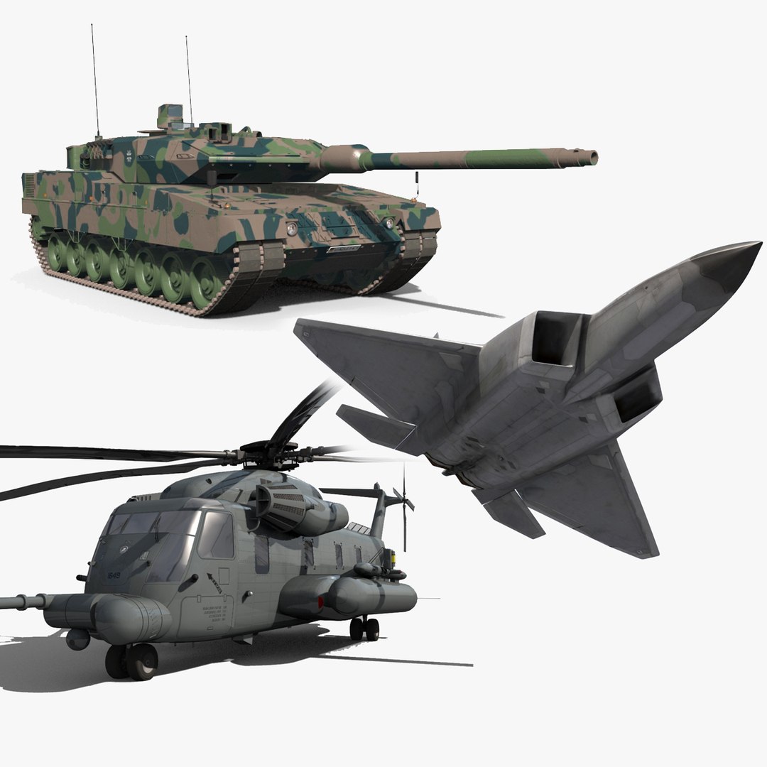 Leopard 2 A Tank 3d Model - Animated Model - TurboSquid 2001637