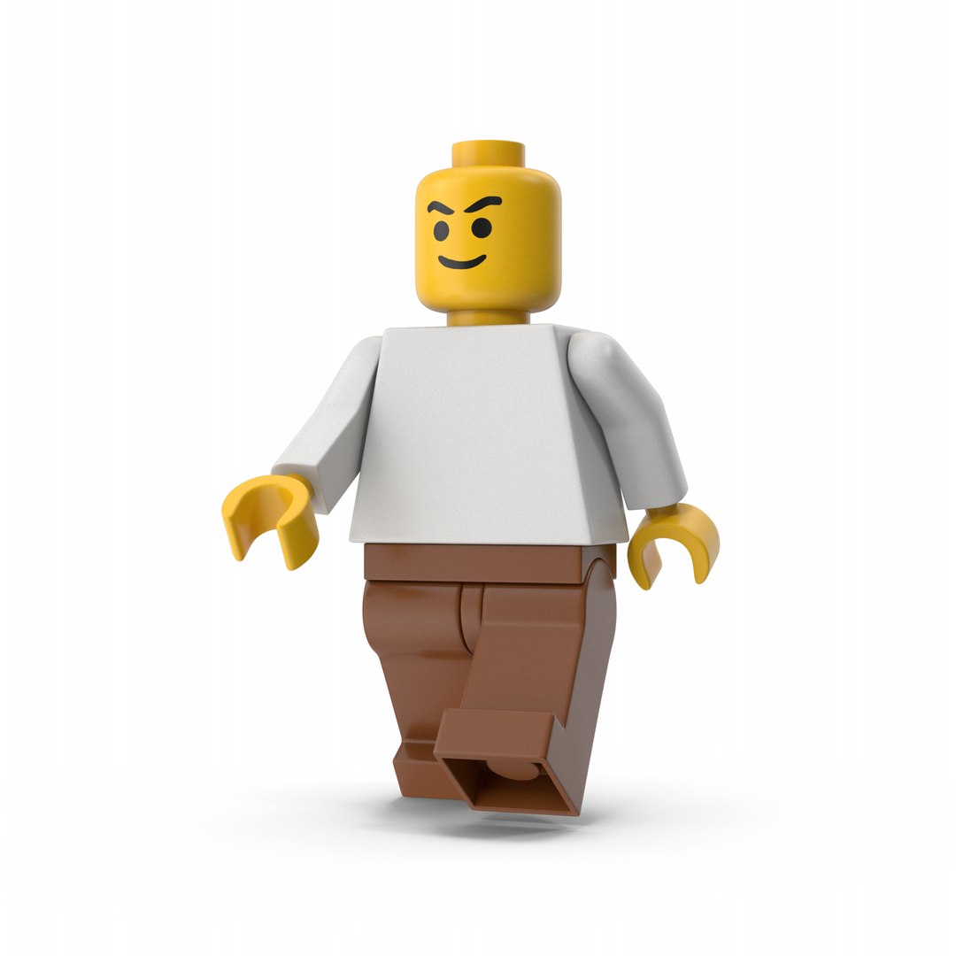 3D Walking Lego Man - TurboSquid 2209602