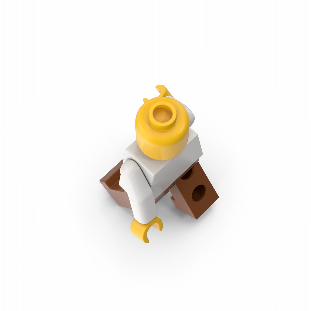 3D Walking Lego Man - TurboSquid 2209602