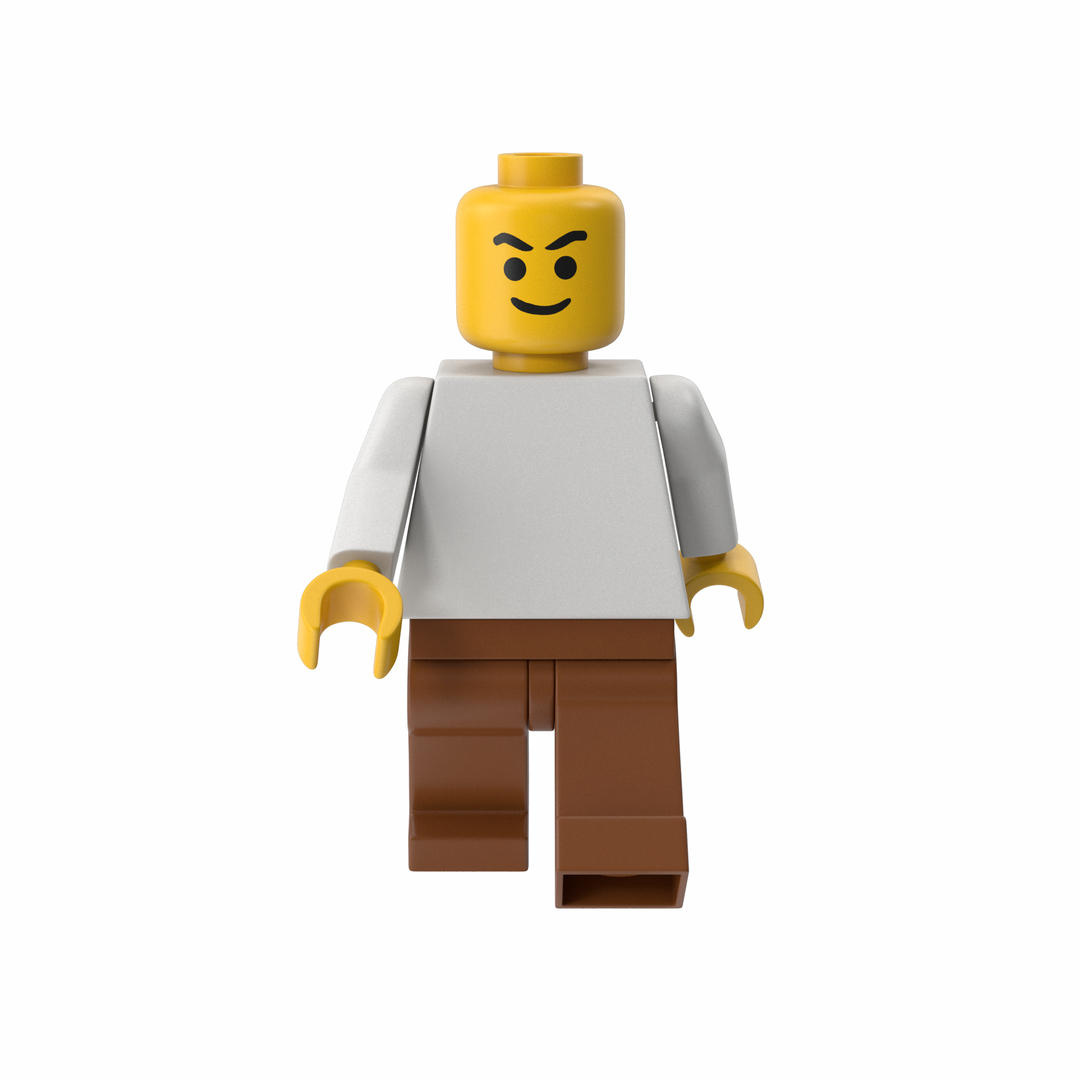 3D Walking Lego Man - TurboSquid 2209602