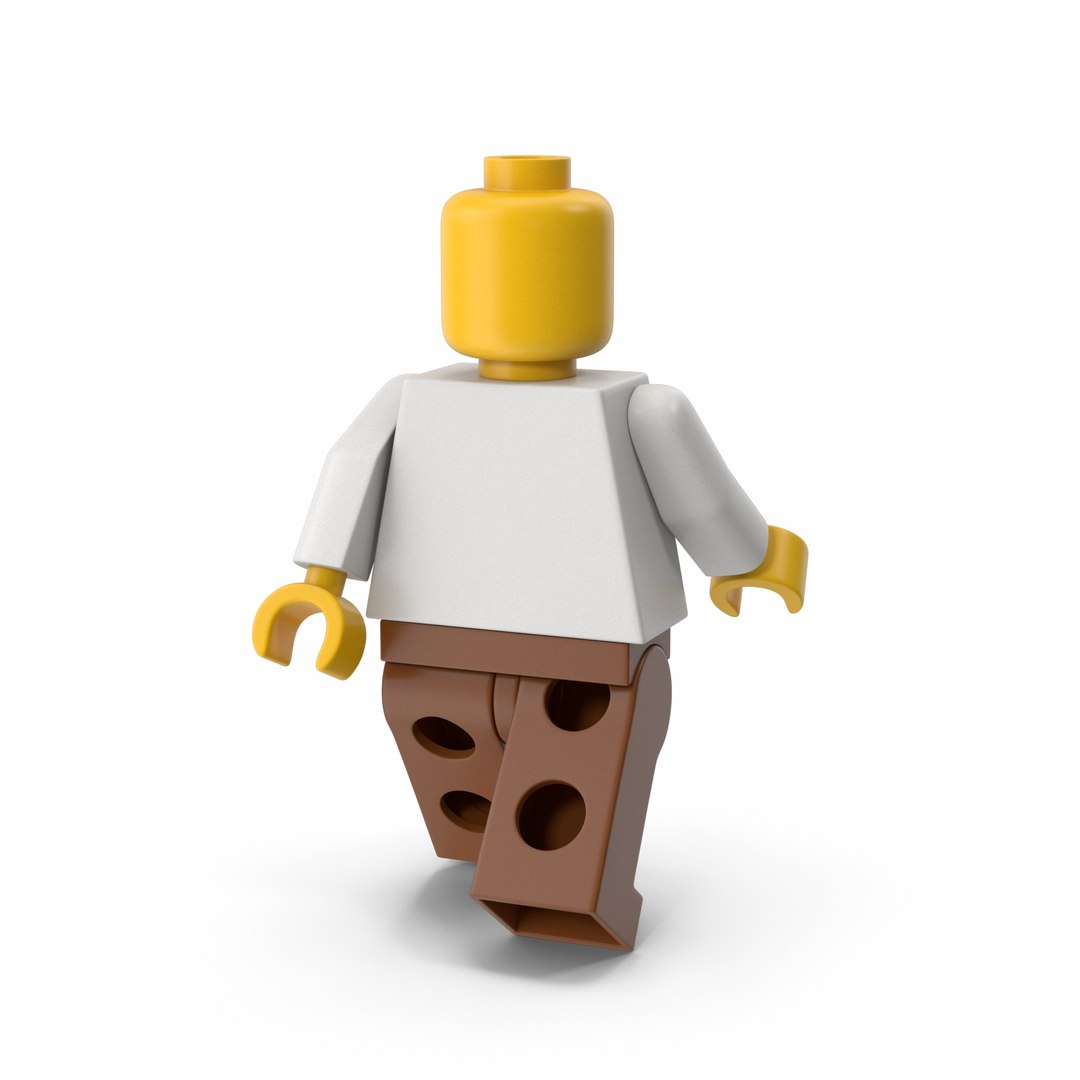3D Walking Lego Man - TurboSquid 2209602