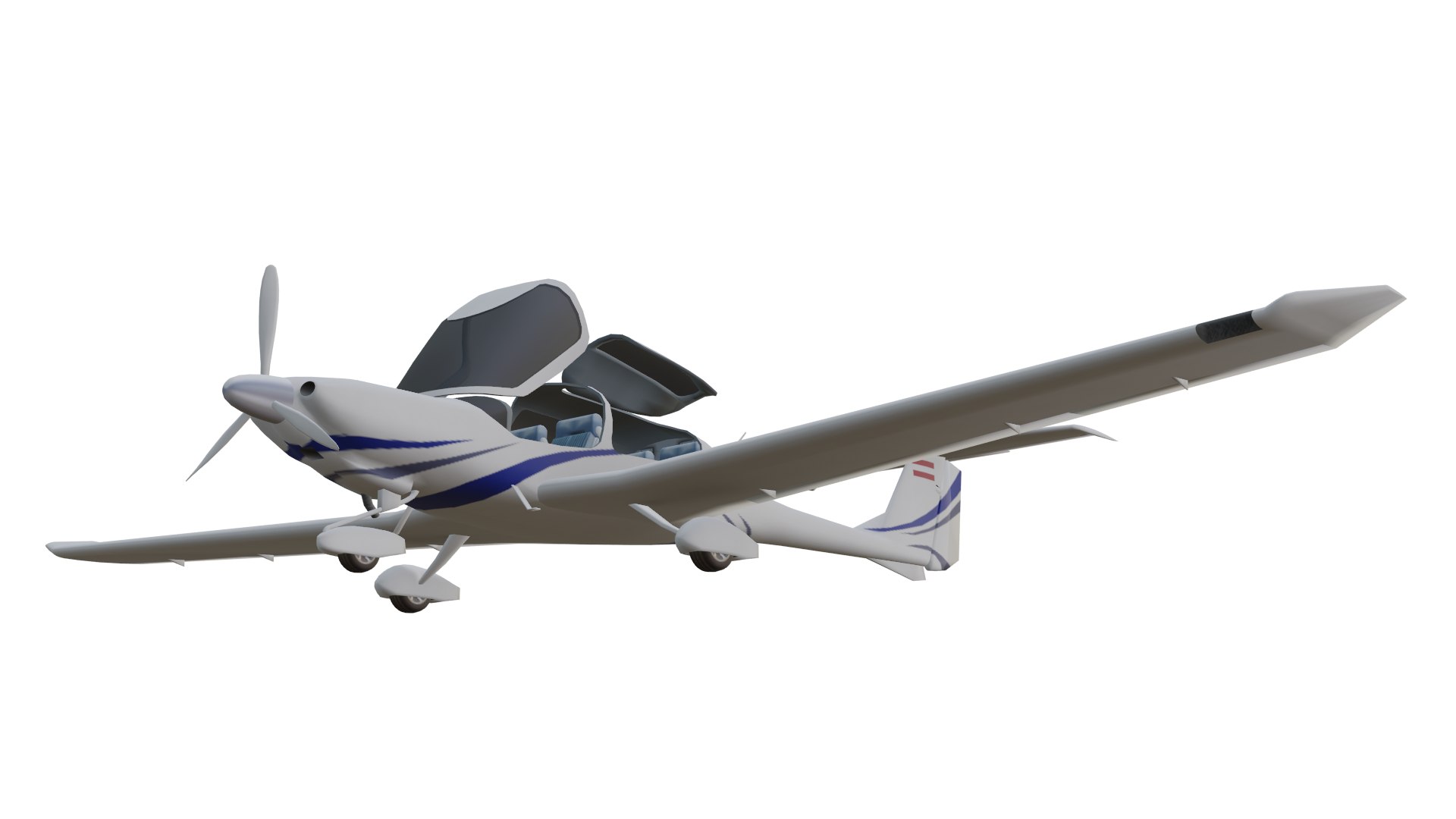 3D Model Diamond Da40 - TurboSquid 2351453