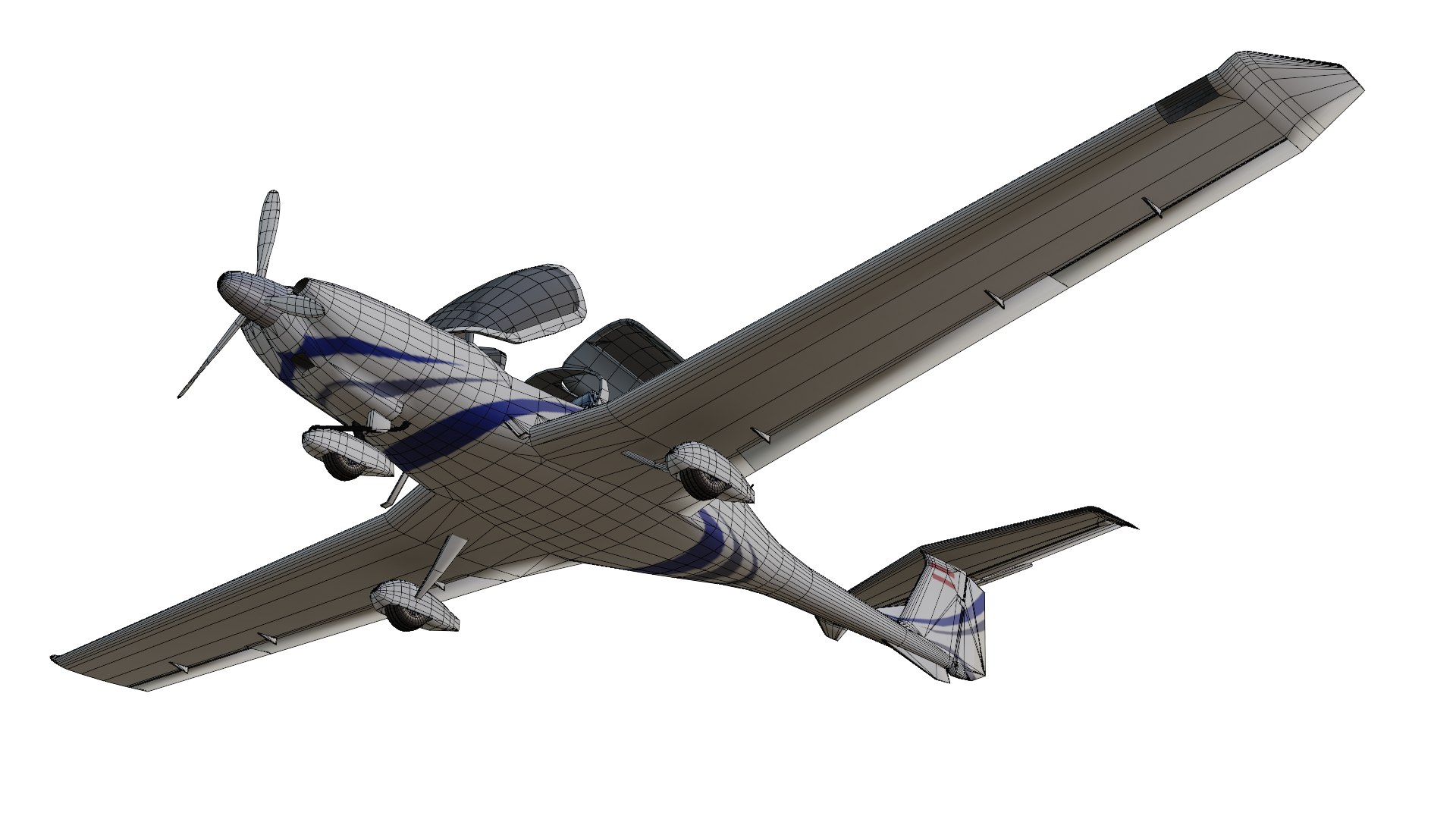 3D Model Diamond Da40 - TurboSquid 2351453