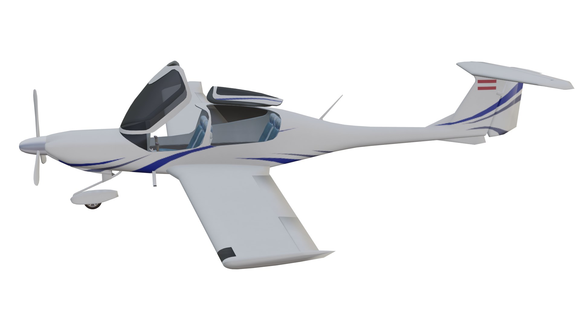 3D Model Diamond Da40 - TurboSquid 2351453