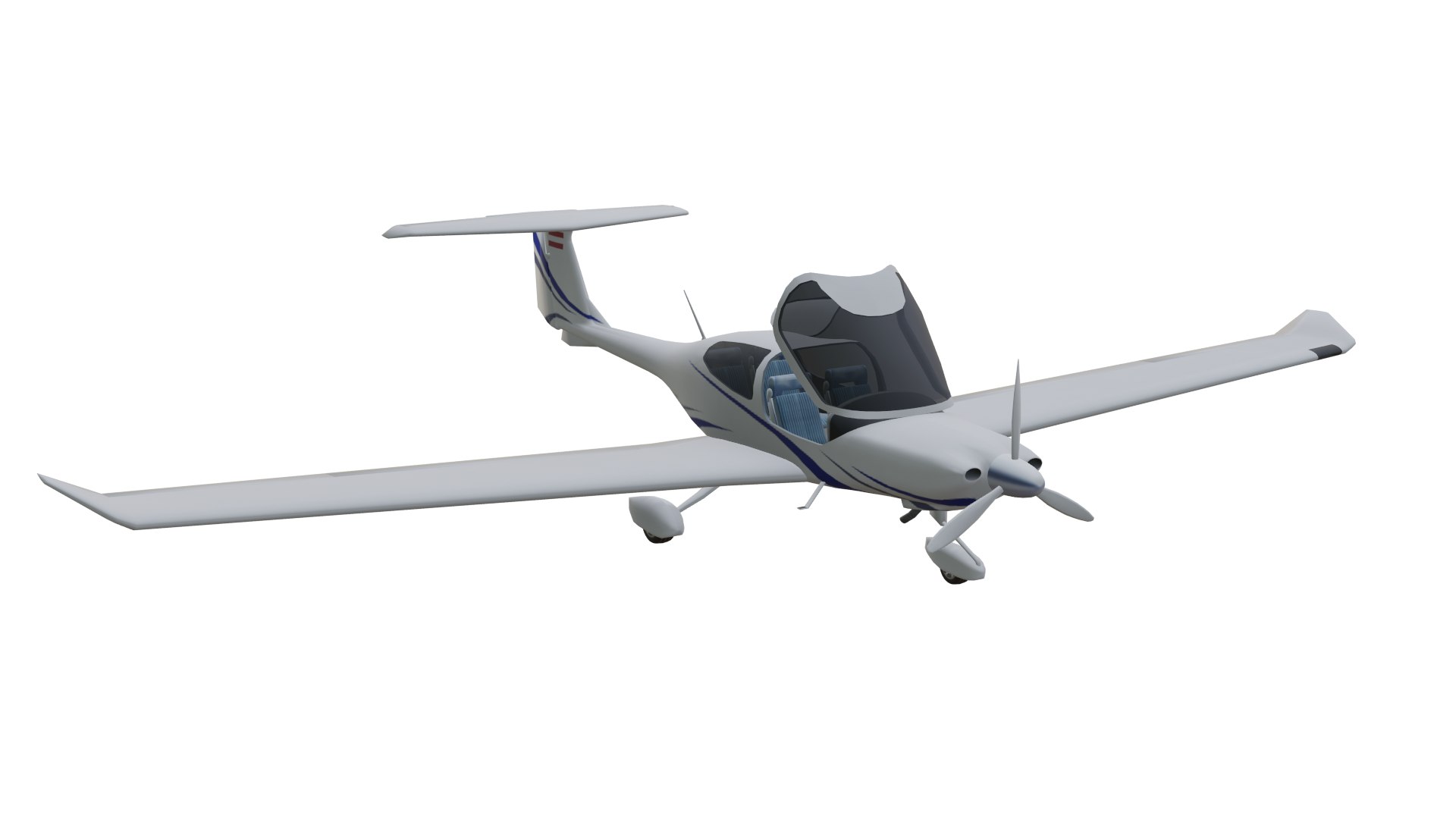 3D Model Diamond Da40 - TurboSquid 2351453