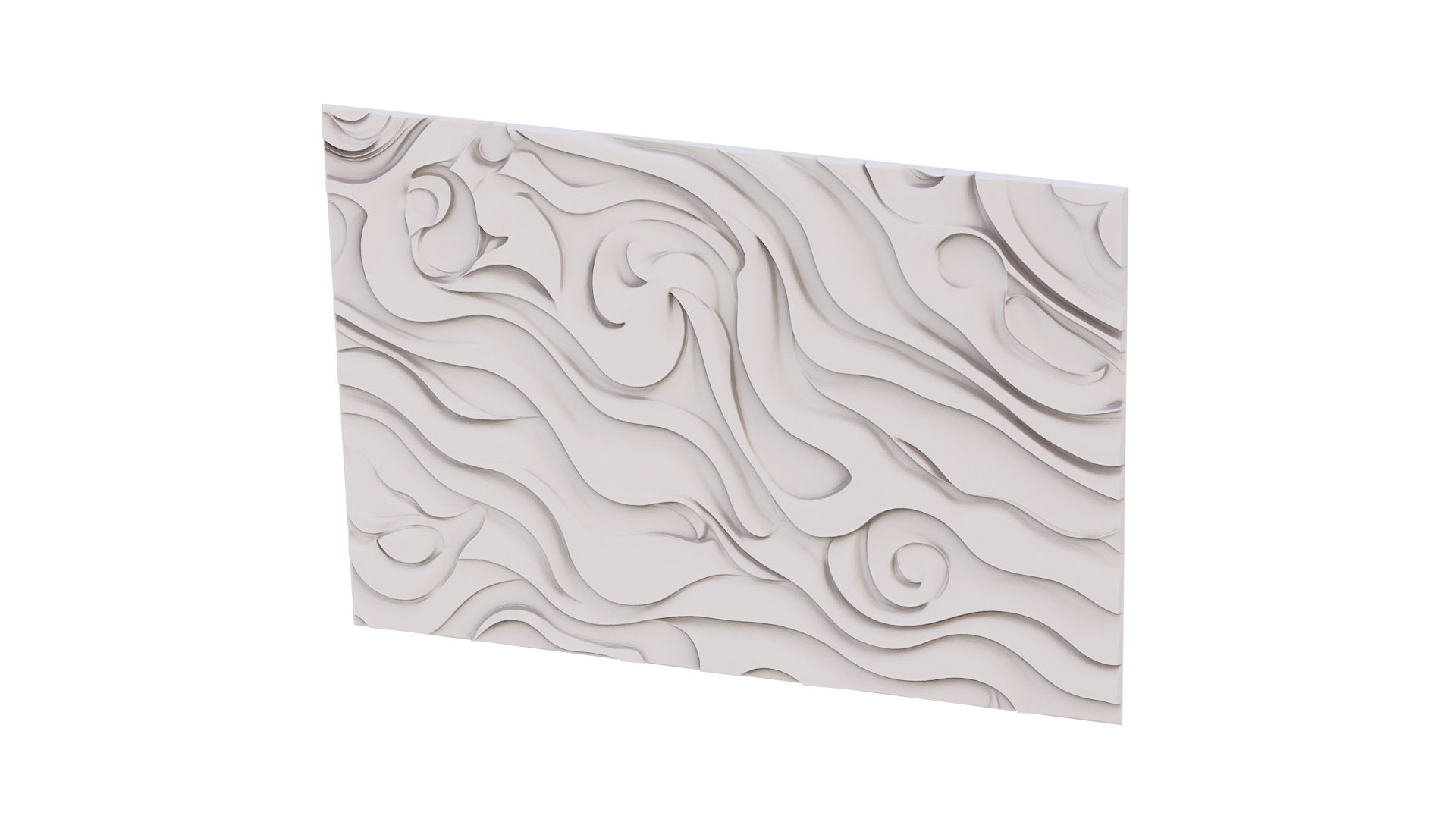 Decor Set Wall Panel Wall Relief Mural CNC 47 3D Model - TurboSquid 2271812