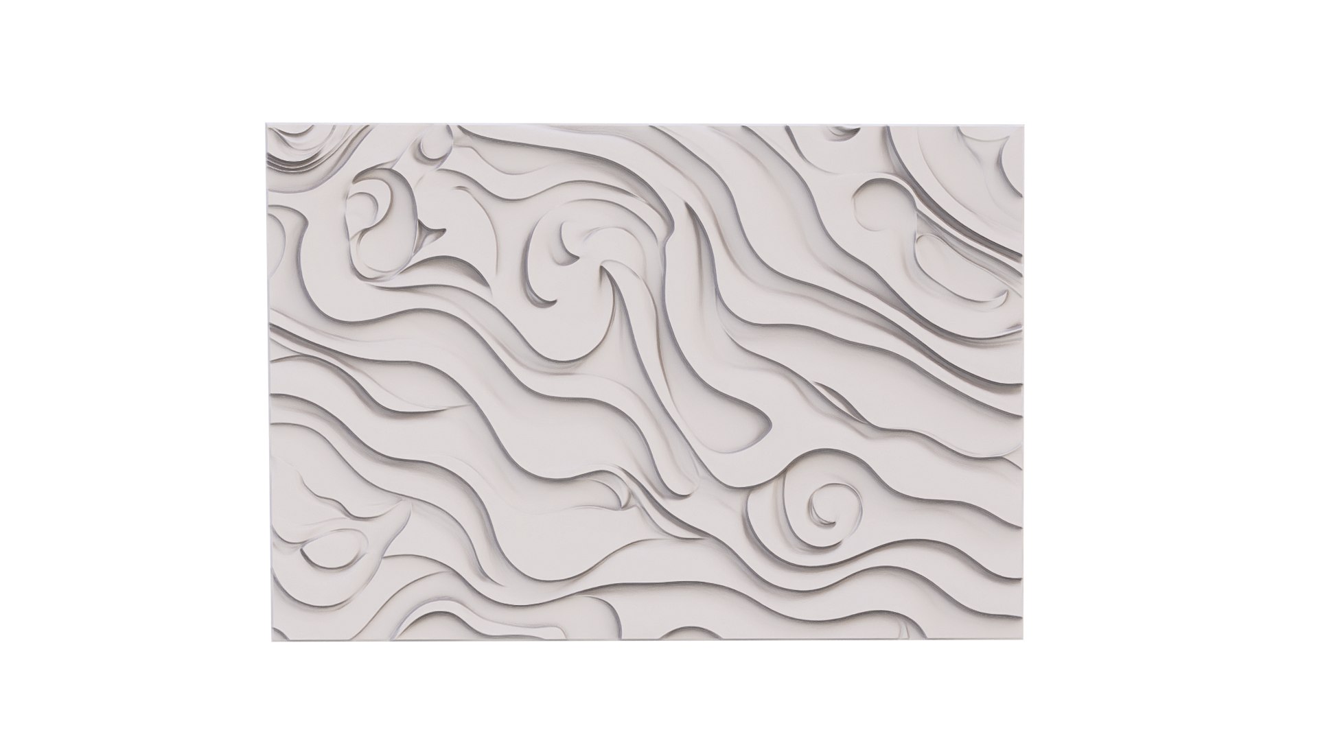 Decor Set Wall Panel Wall Relief Mural CNC 47 3D Model - TurboSquid 2271812