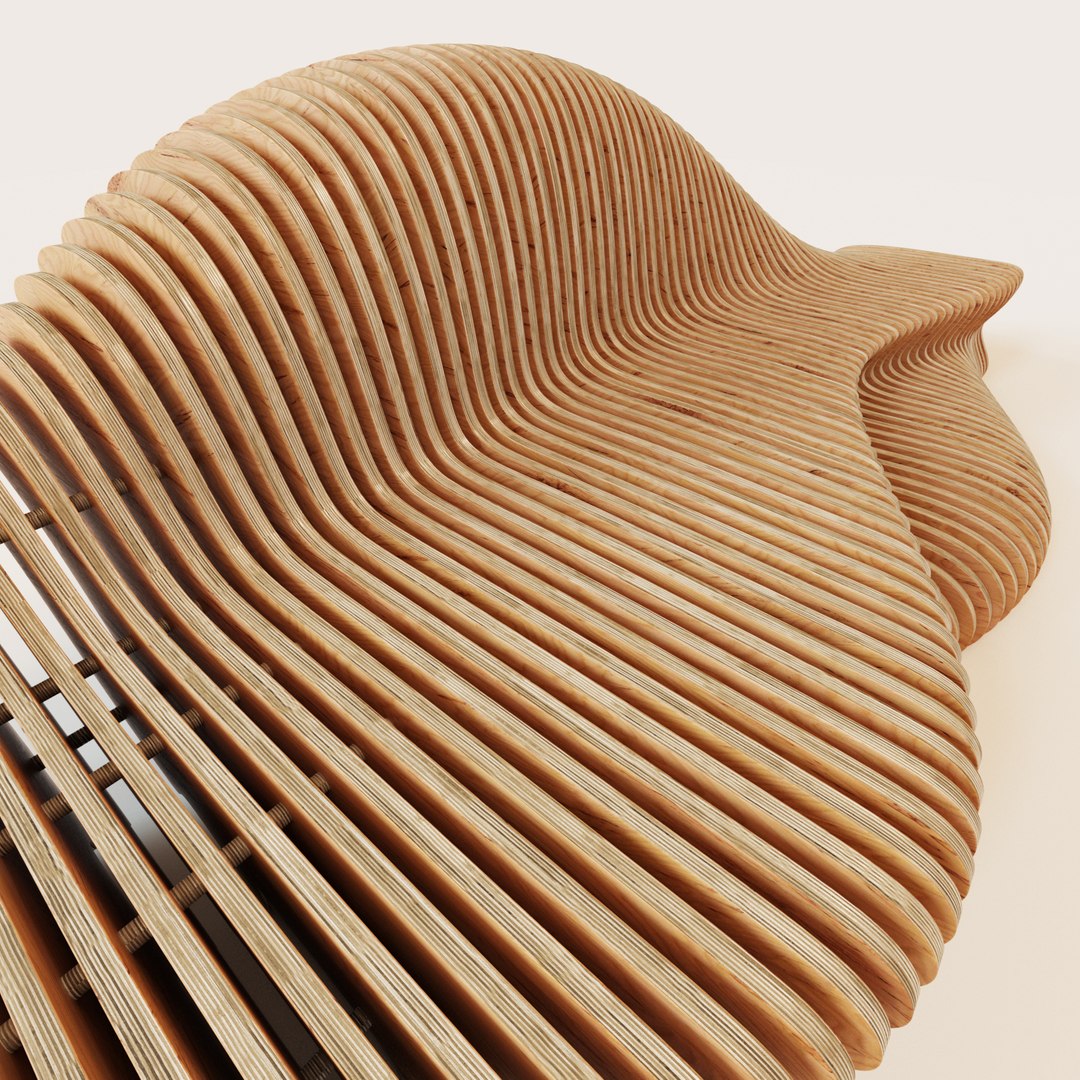 3d Parametric Bench Kids