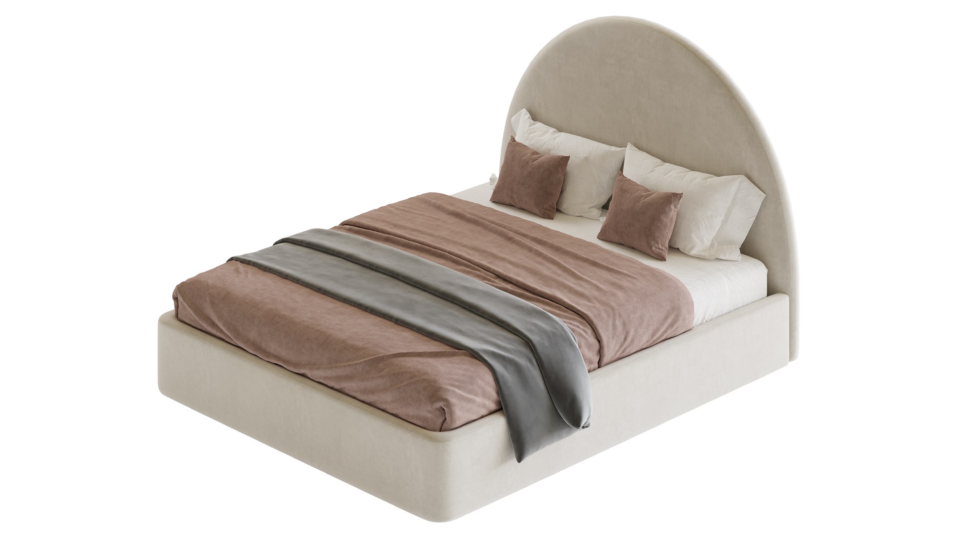 Orlando Bed 3D Model - TurboSquid 2196211