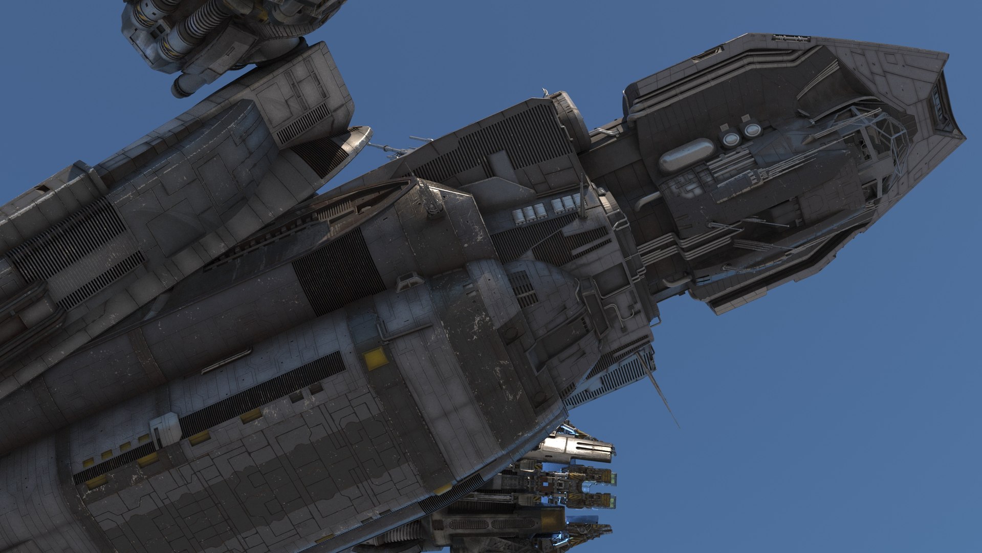 3D prometheus spaceship pro 2020 model - TurboSquid 1559690