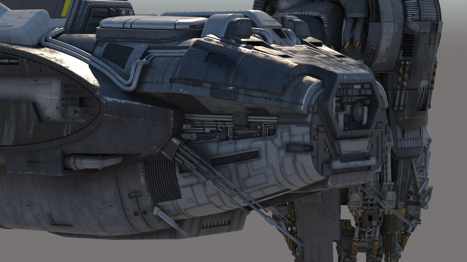 3D prometheus spaceship pro 2020 model - TurboSquid 1559690