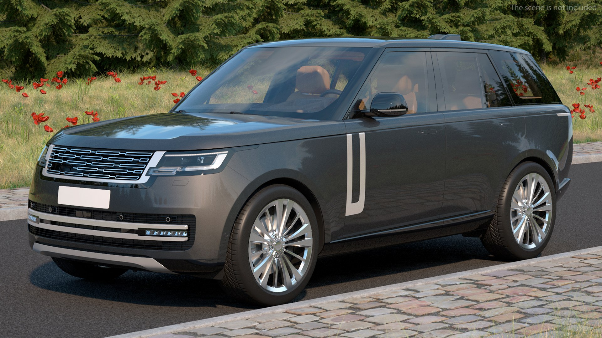 3D Luxury European SUV model - TurboSquid 1957281