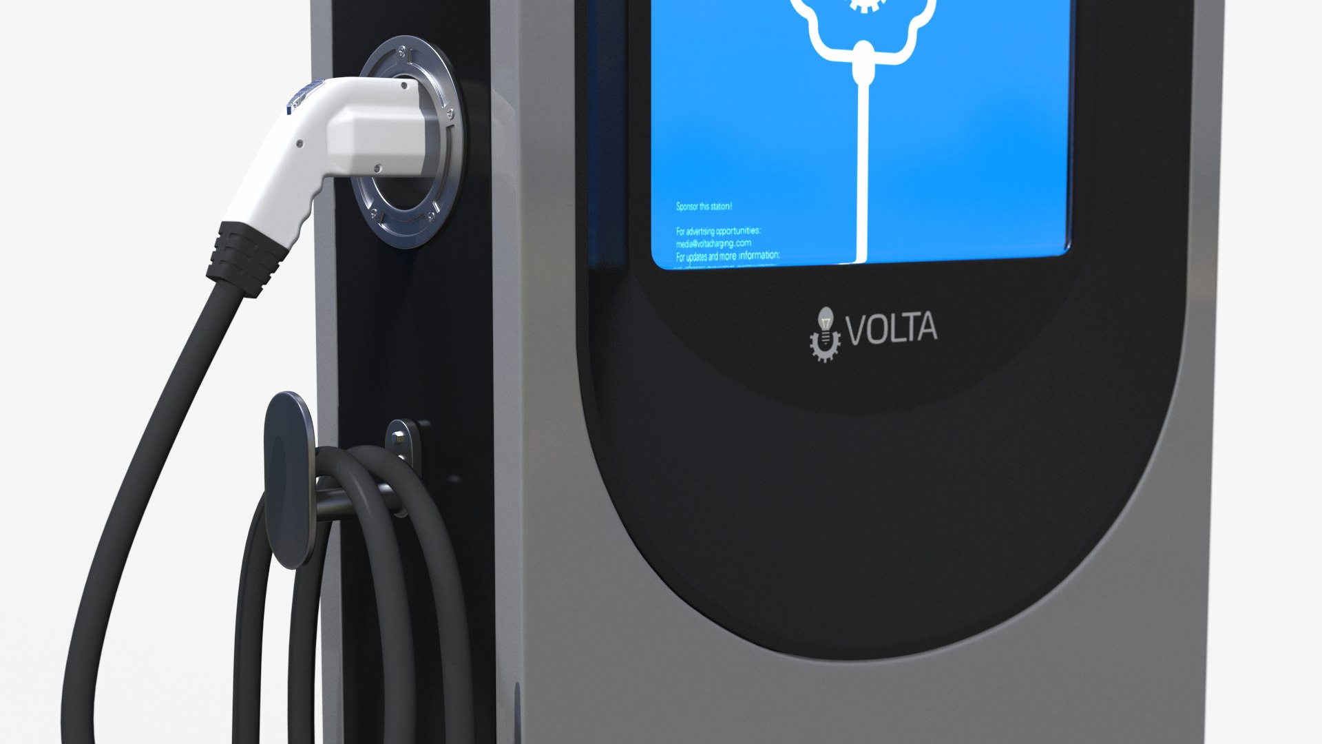 3D KIA EV9 Electric SUV With Charging Station - TurboSquid 2343071