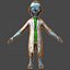 Cartoon Zombie Pack Unity Model - TurboSquid 1492898