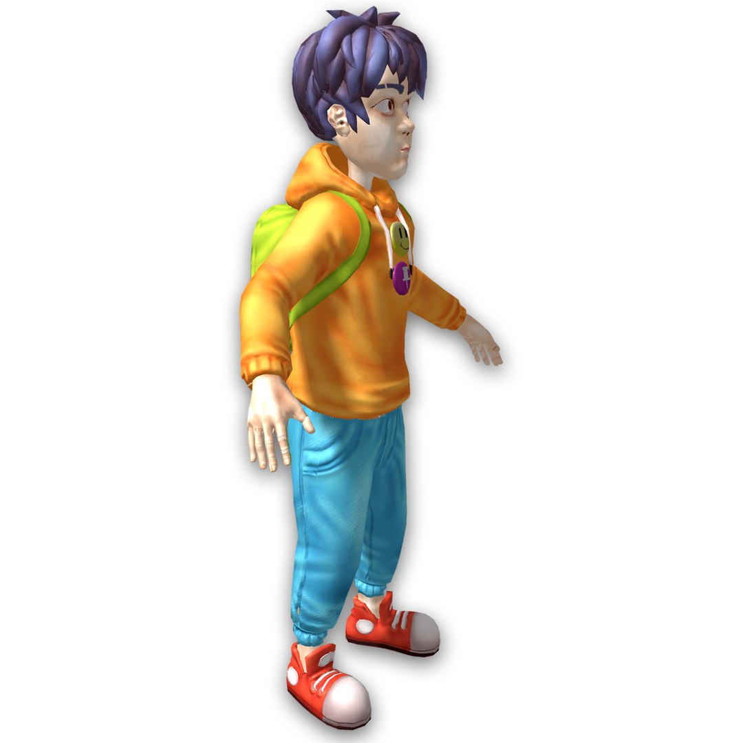 Cartoon Zombie Pack Unity Model - TurboSquid 1492898