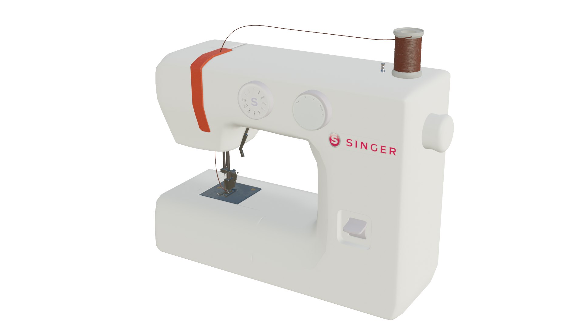 3D Model Singer Sewing Machine - TurboSquid 2080931