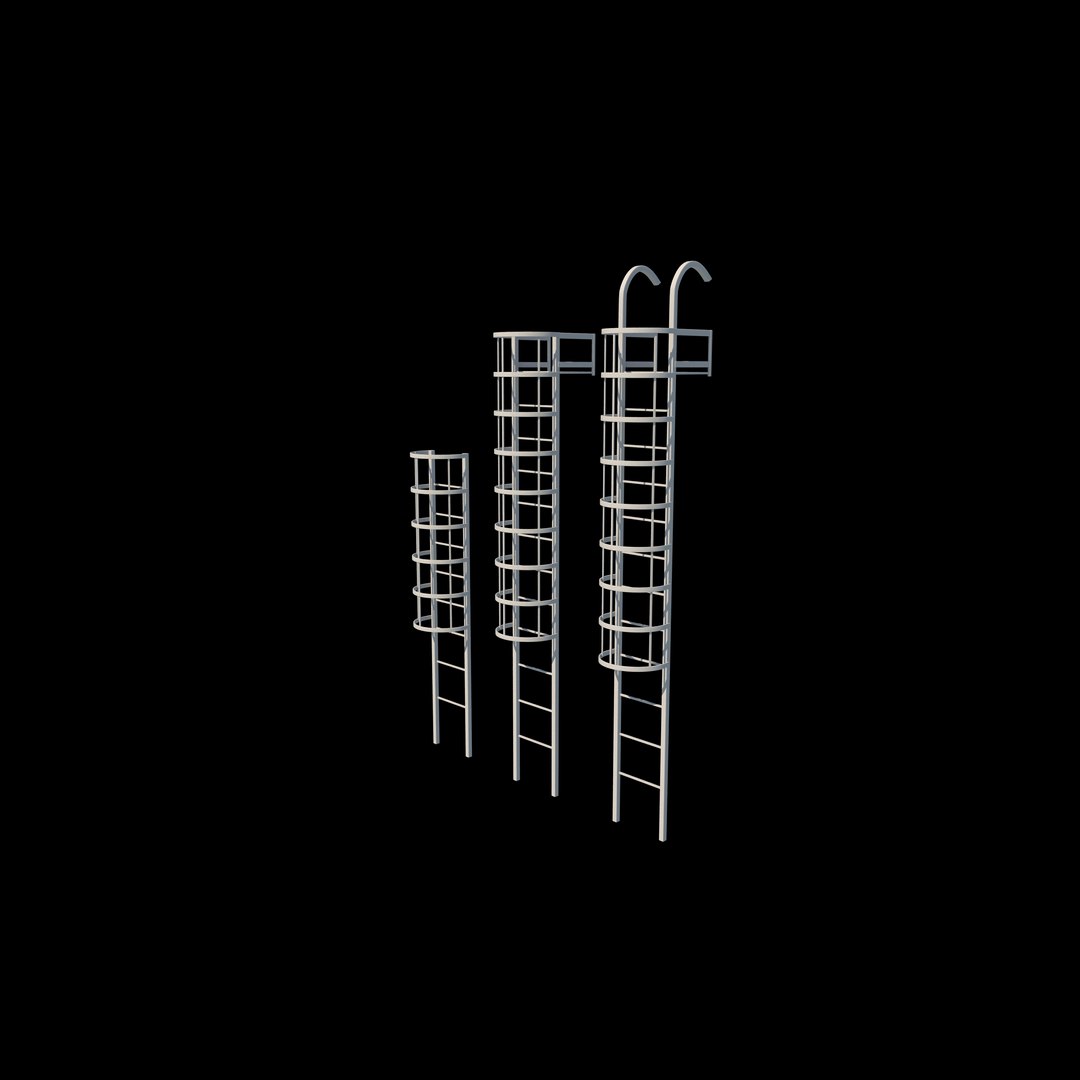3D Fire Escapes 3D Model - TurboSquid 2337995