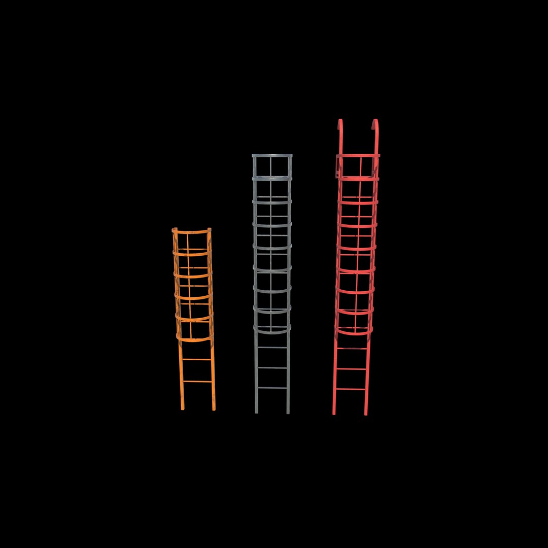 3D Fire Escapes 3D Model - TurboSquid 2337995