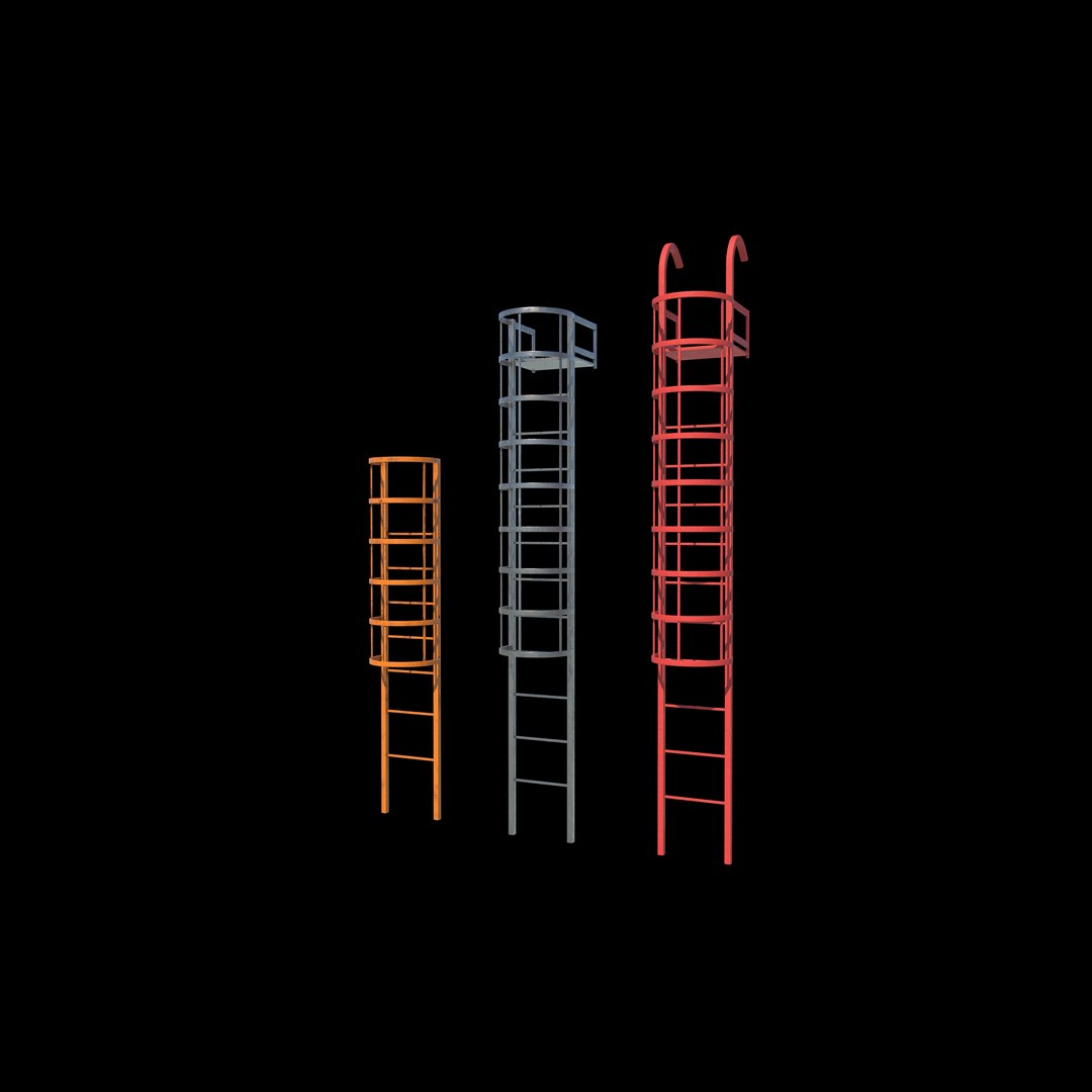 3D Fire Escapes 3D Model - TurboSquid 2337995