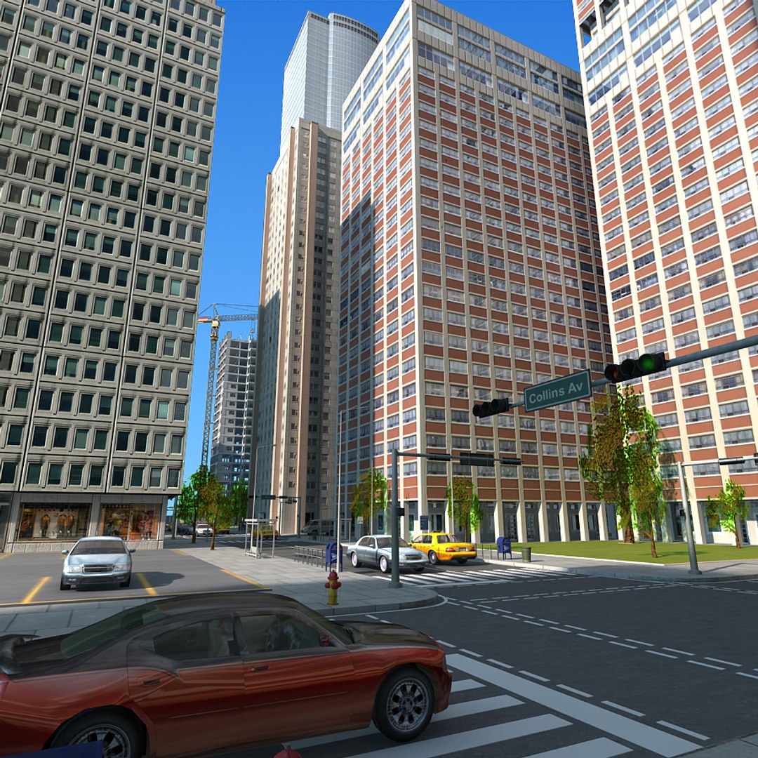 3d City Building Blocks 03 Model