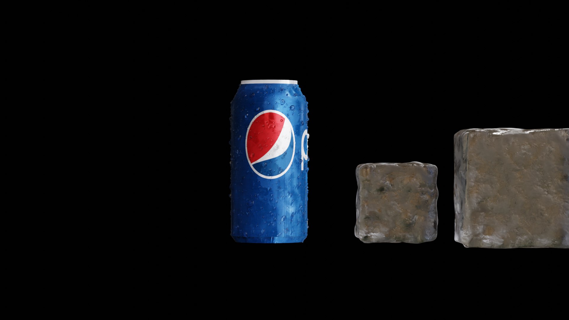 3D Pepsi Animated And Ice Model - TurboSquid 2240702