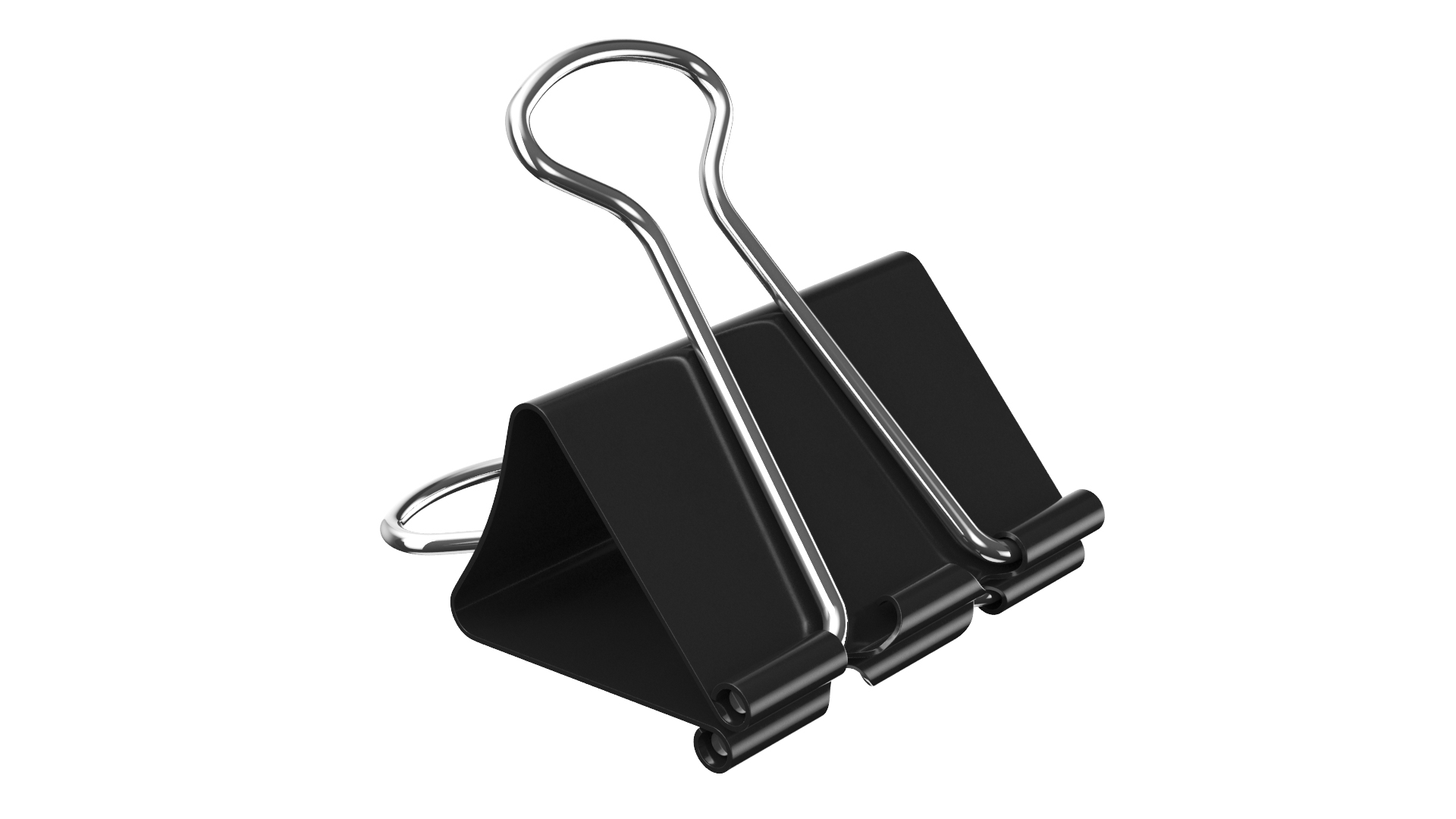 3D Model Binder Clip Opened - TurboSquid 1918215