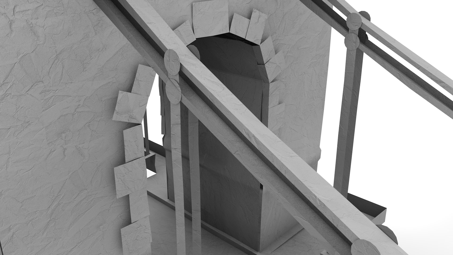 Budapest Chain Bridge From Paper 3D Model - TurboSquid 2155997