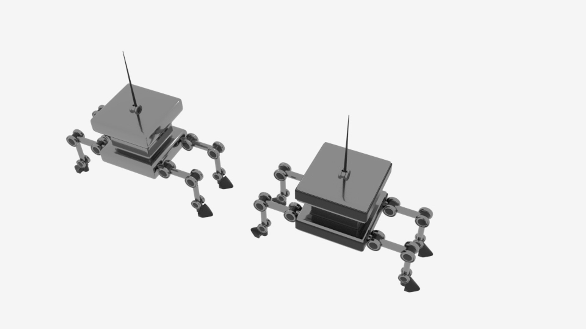 3D Cube Burger Bot Model | 1143260 | TurboSquid