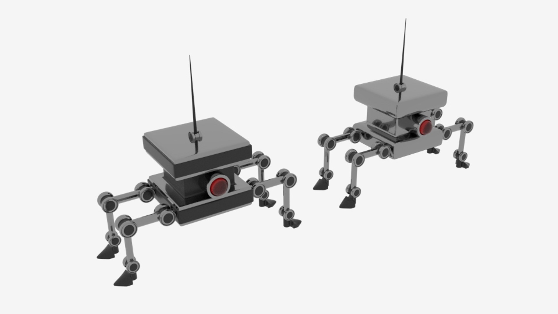 3D Cube Burger Bot Model | 1143260 | TurboSquid
