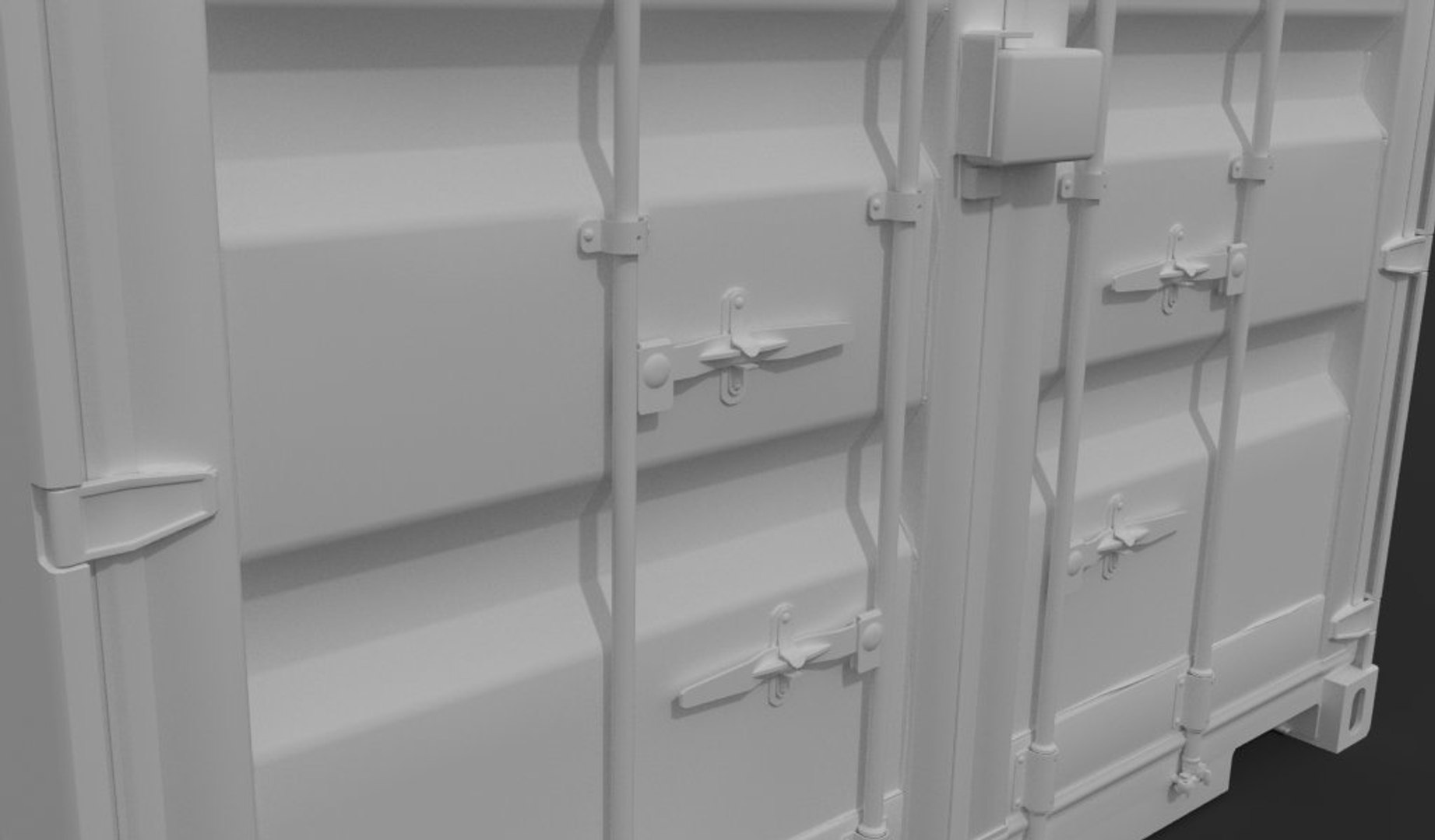 Container Train Wagon Model - TurboSquid 1524136