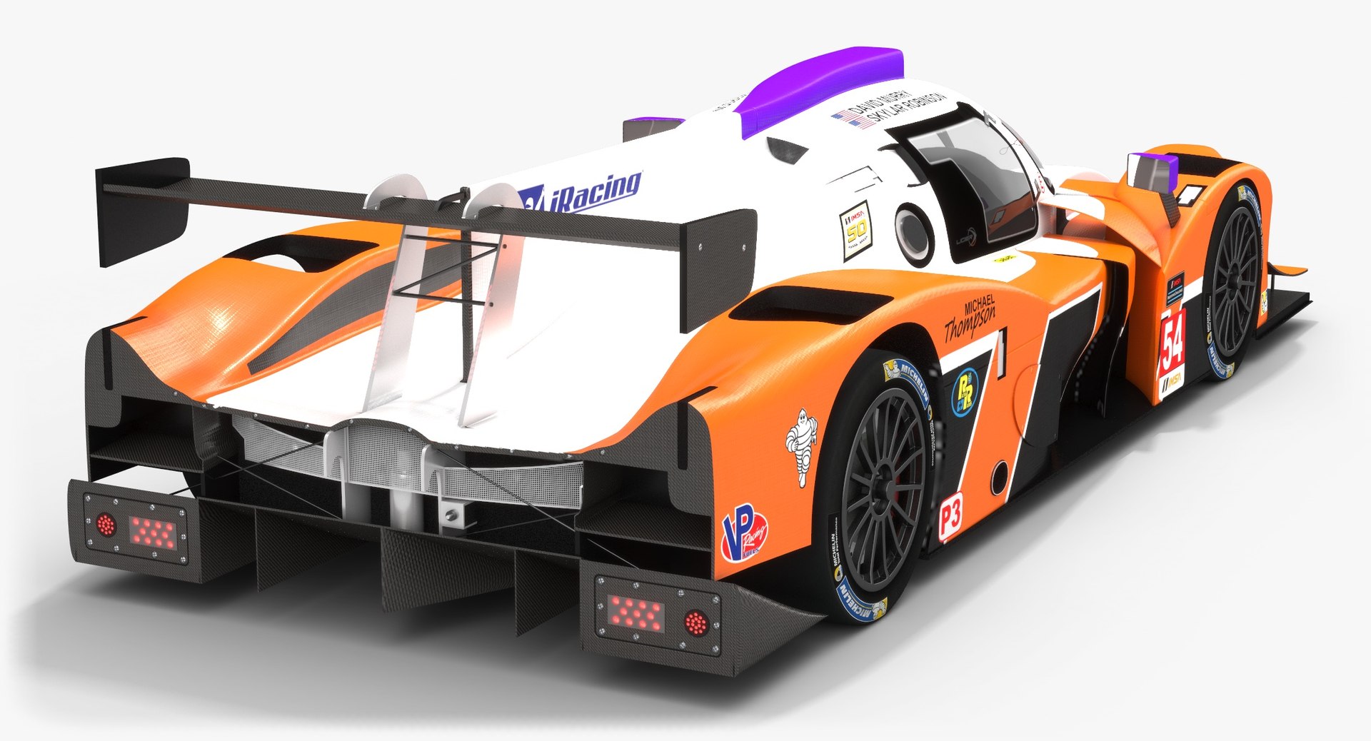3D Imsa Prototype Challenge Season Model - TurboSquid 1462440