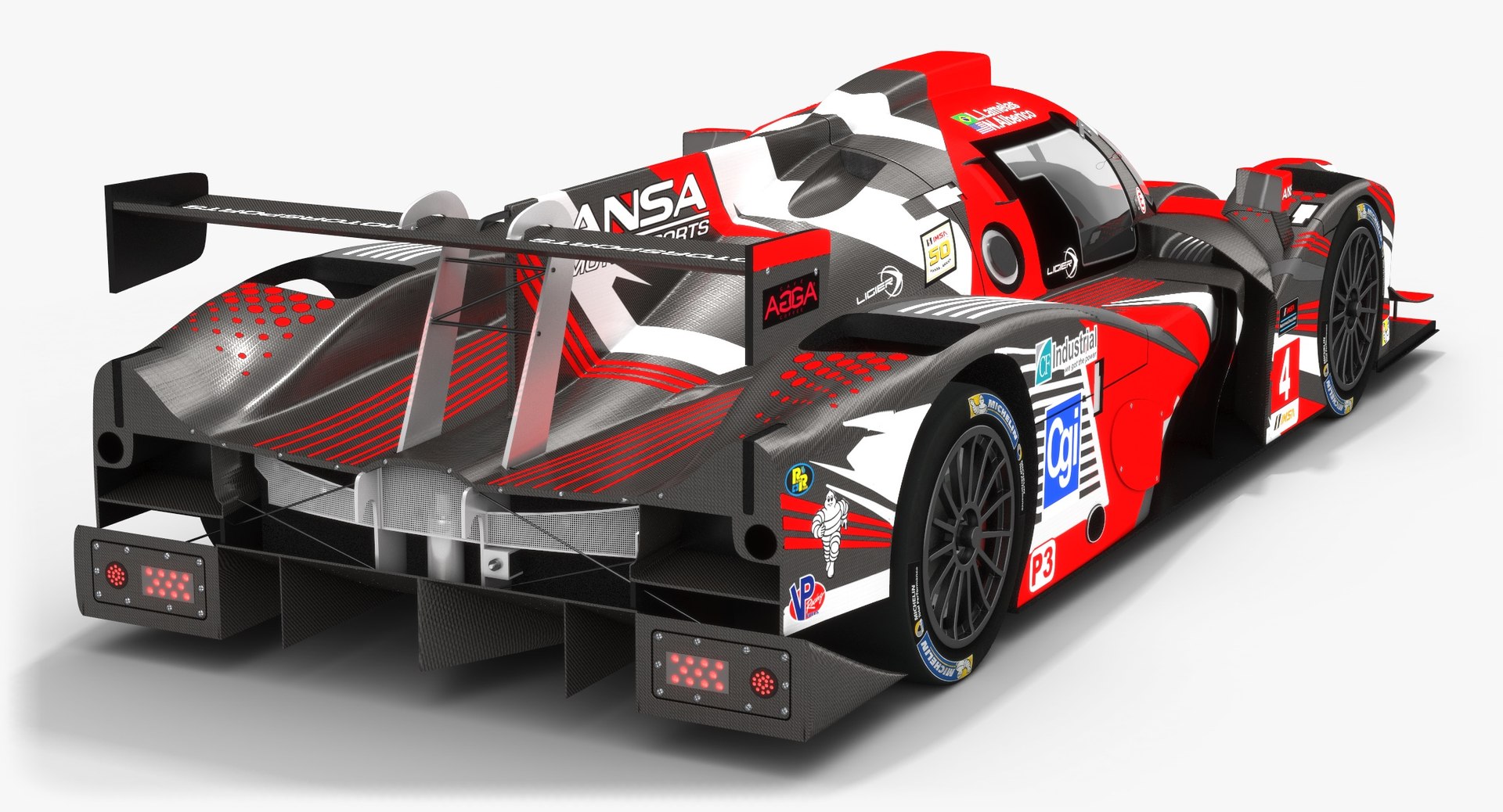 3D Imsa Prototype Challenge Season Model - TurboSquid 1462440