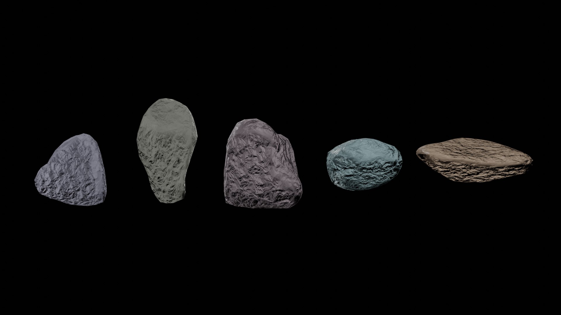 3D Pebbles Environment - TurboSquid 1478098