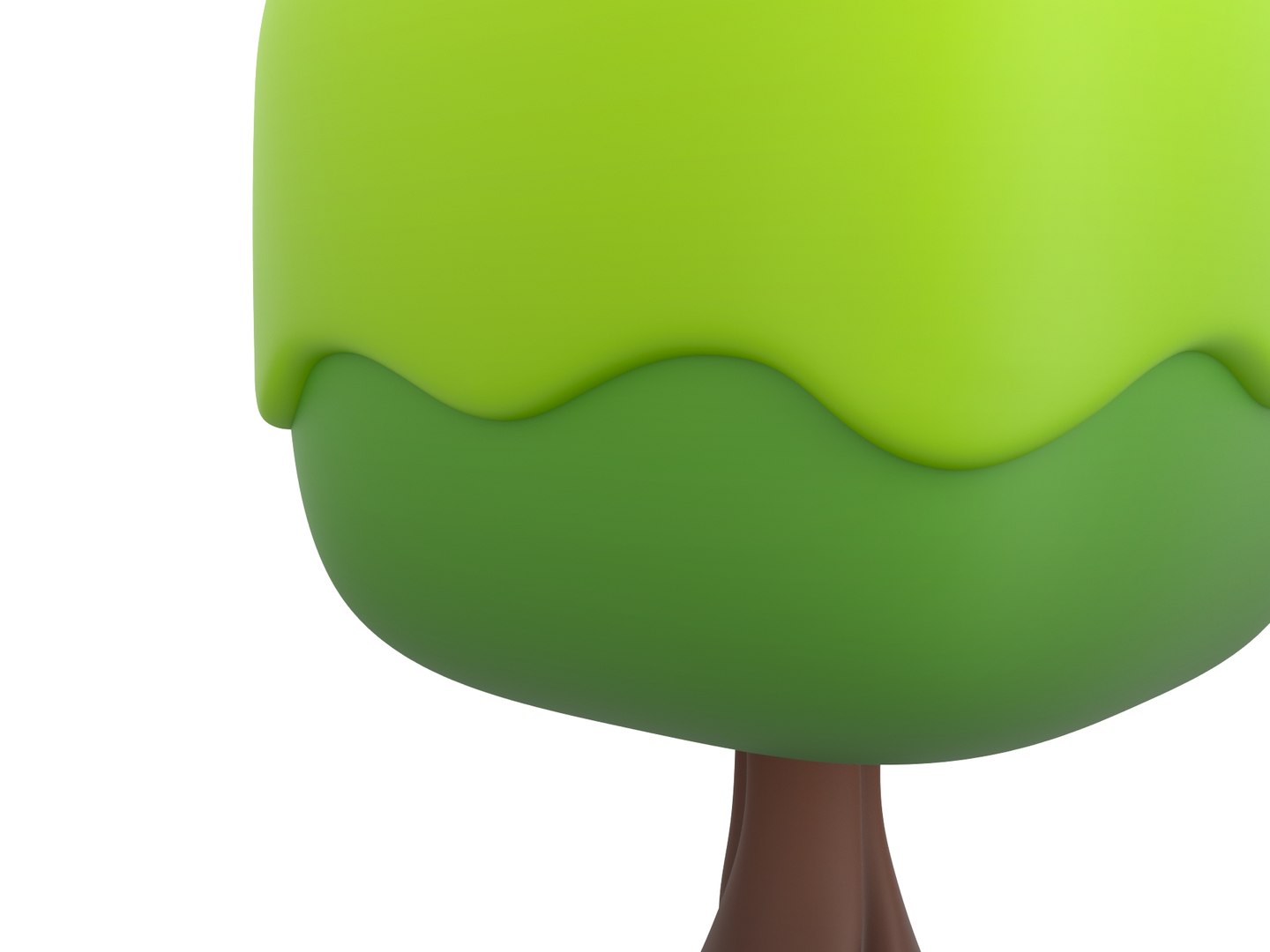 3D Cartoon Tree Model - TurboSquid 2012264