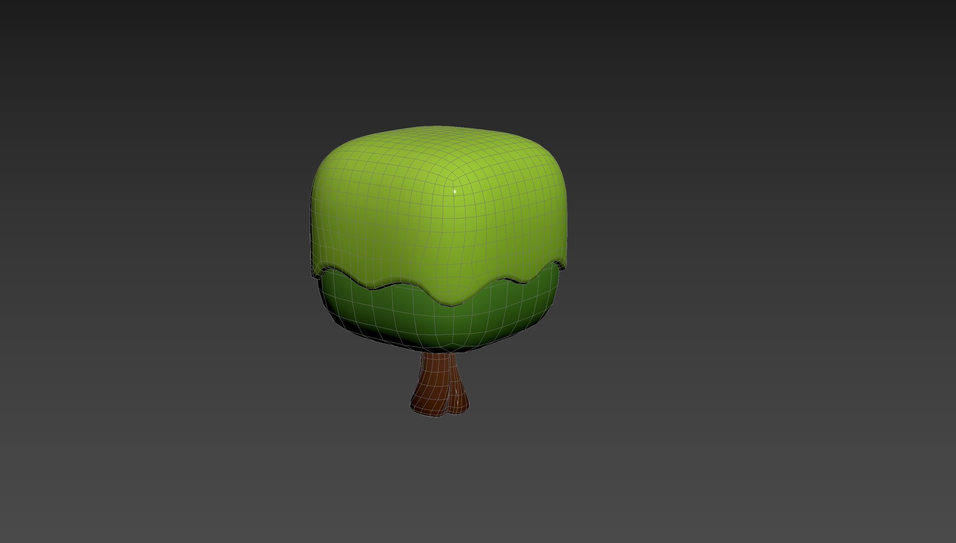 3D Cartoon Tree Model - TurboSquid 2012264