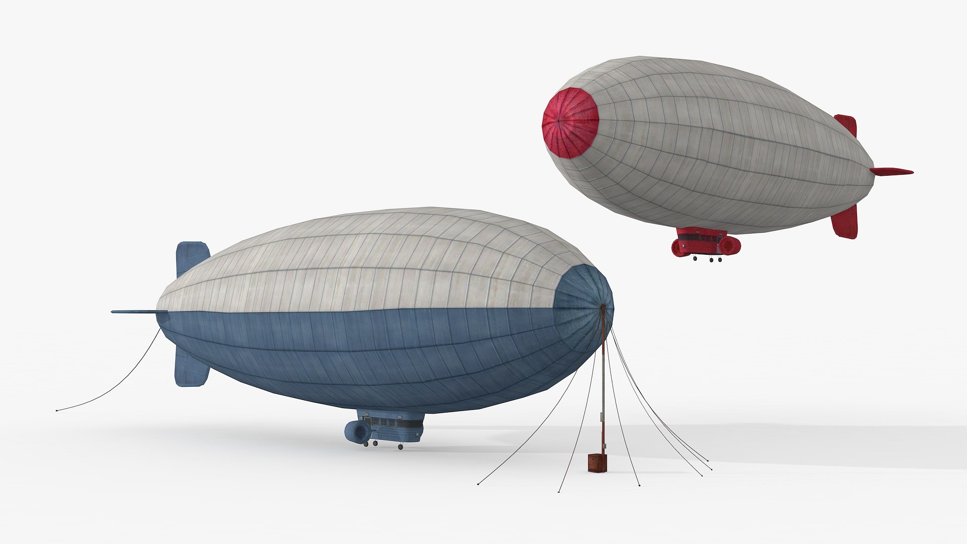 3D Airships Ready Games - TurboSquid 1511152