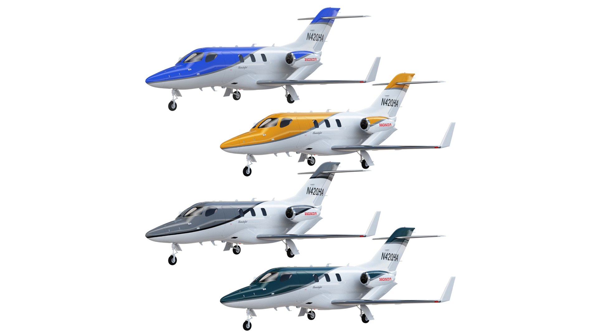 3D Model HondaJet 2014 - TurboSquid 2267881