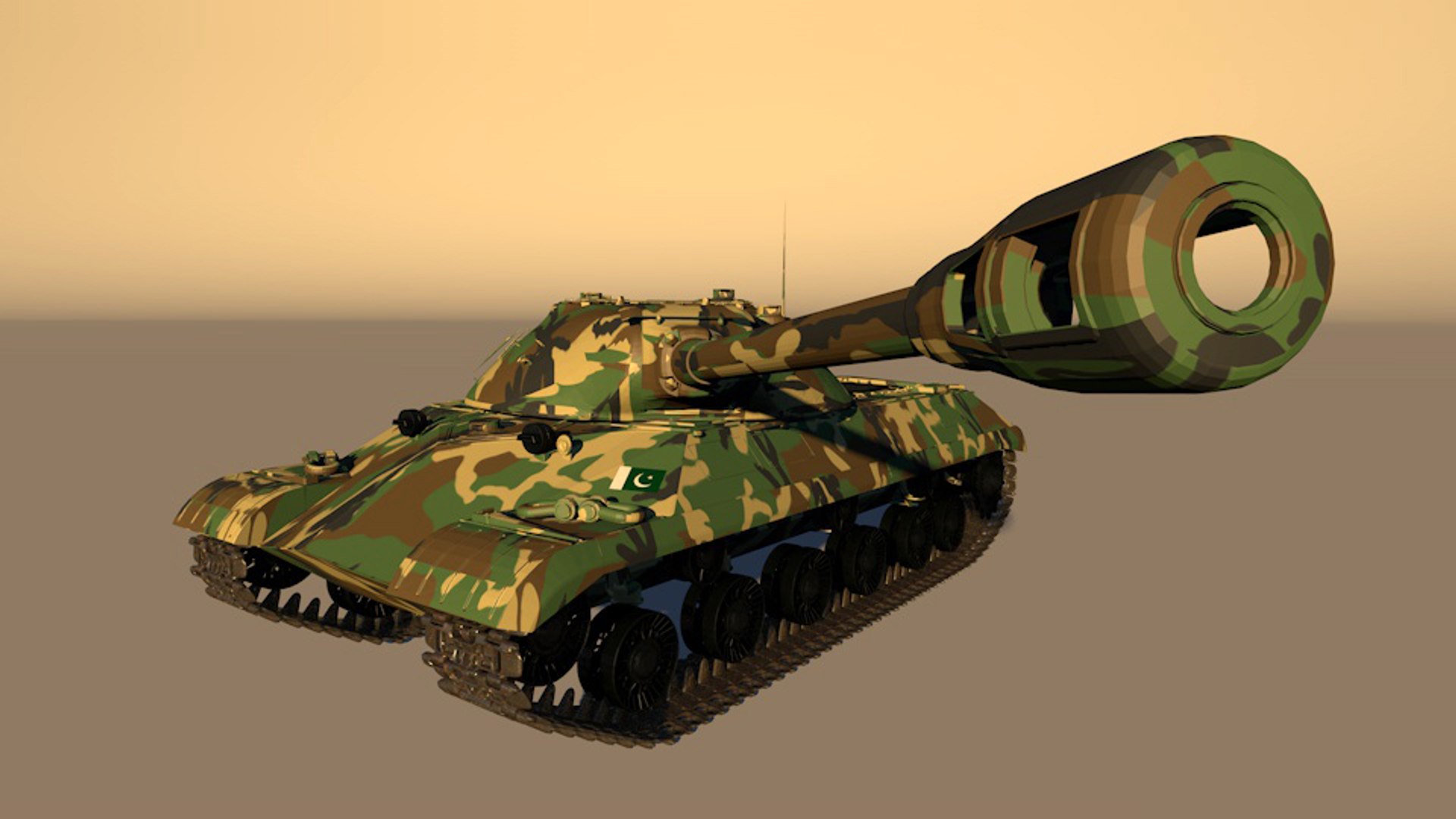 3D tank model - TurboSquid 1604918