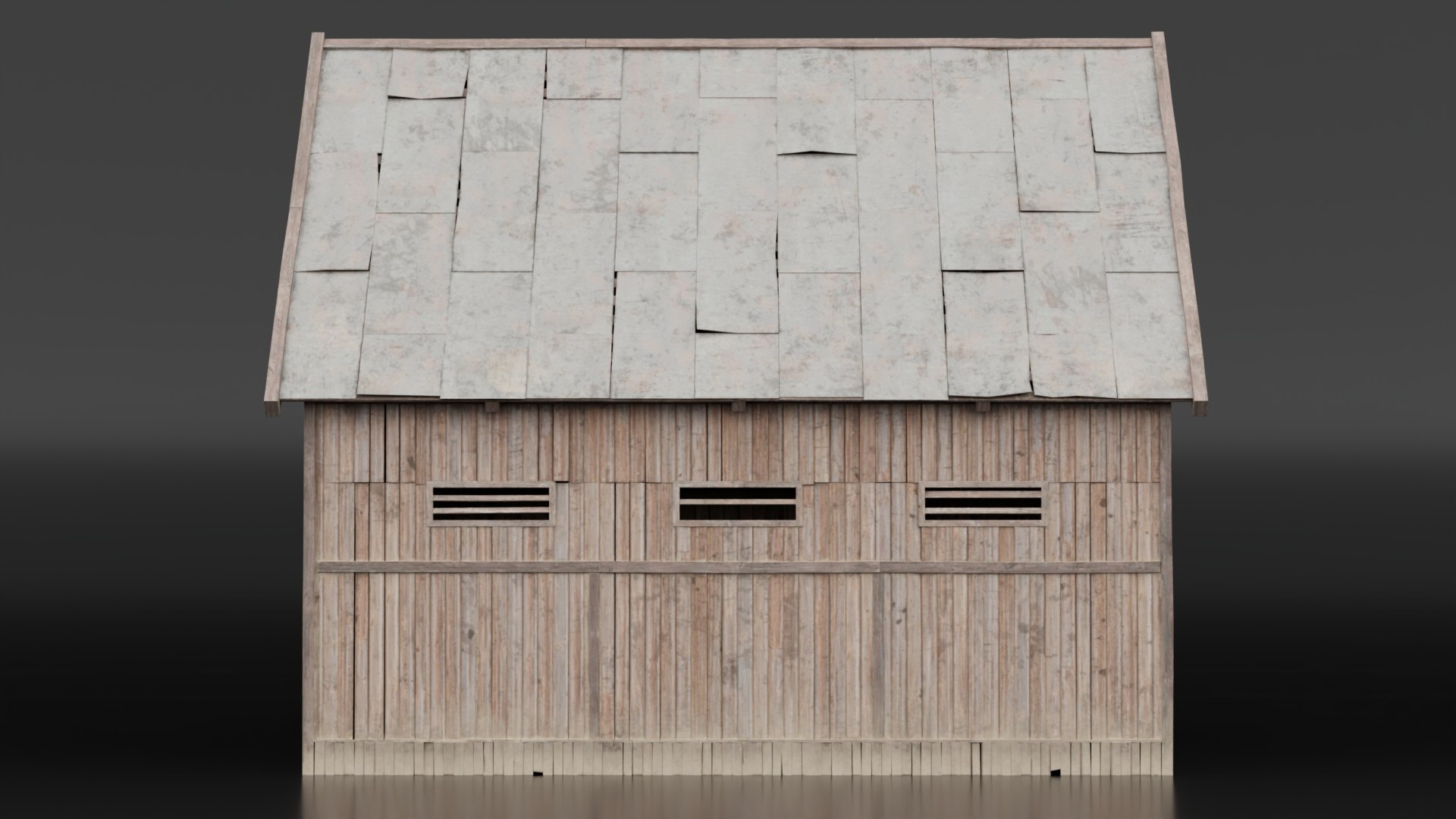 3D Medieval Barn - TurboSquid 2344976